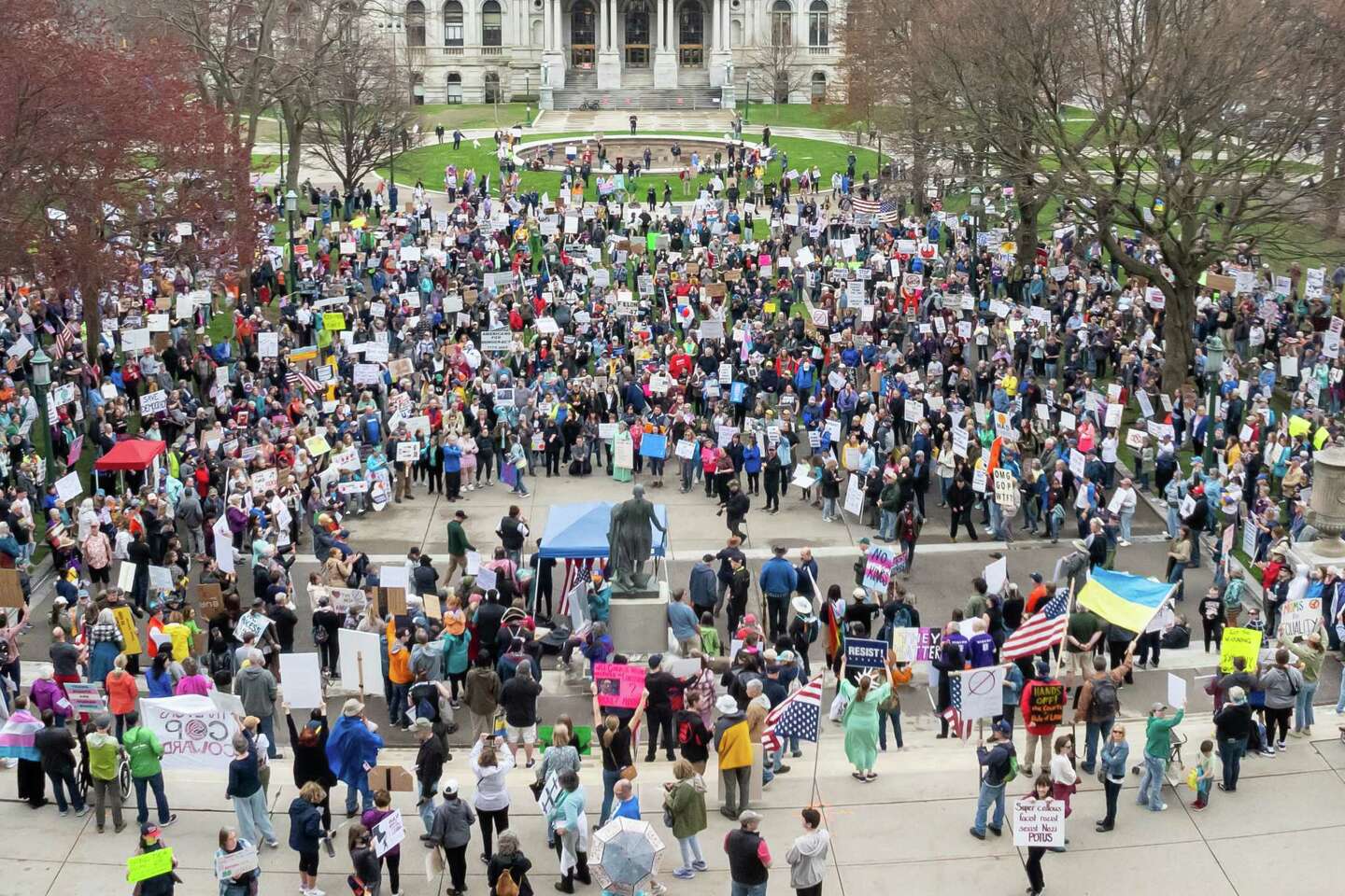 Anti-Trump protests continue in Albany, Troy, Saratoga Springs
