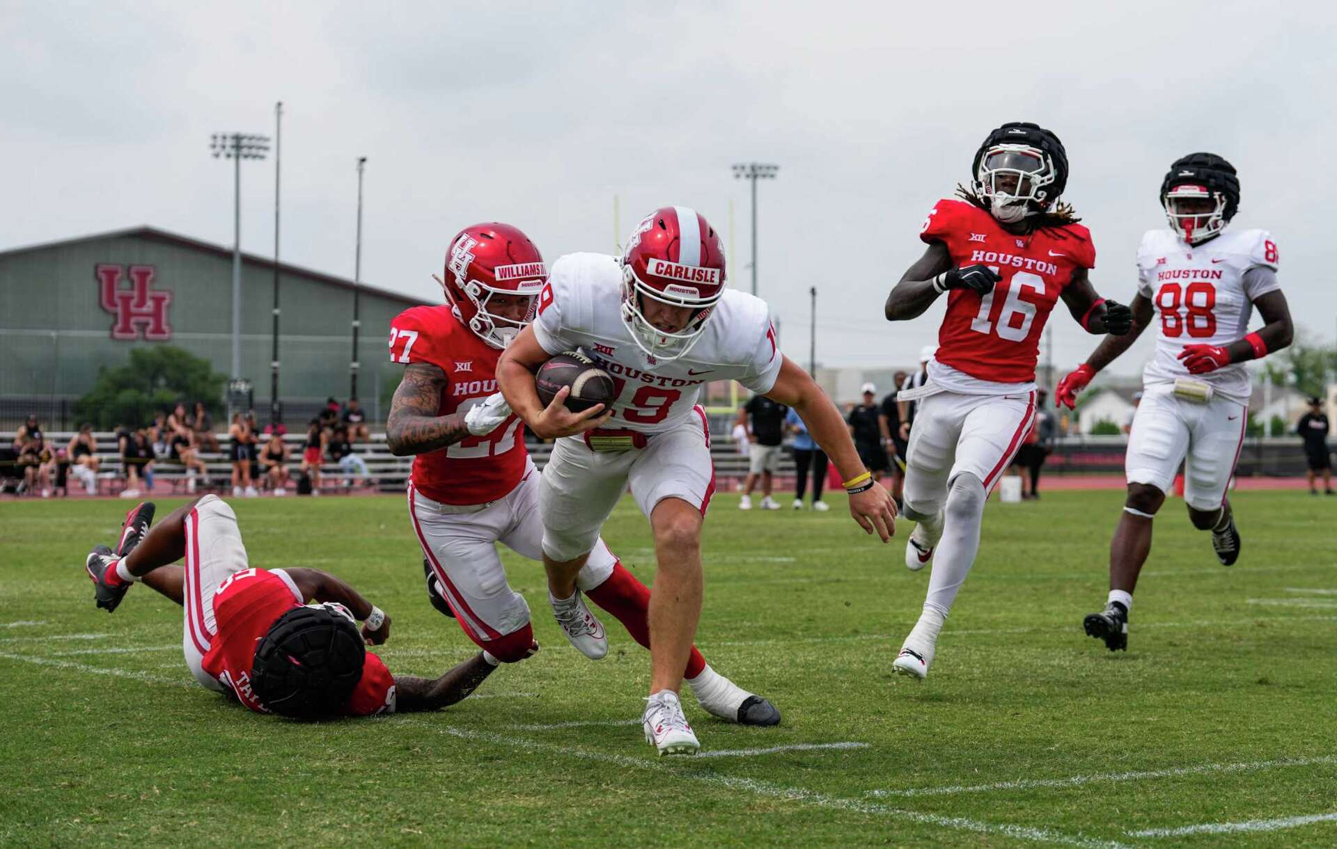 UH football: Freshman Austin Carlisle is nation's fastest
