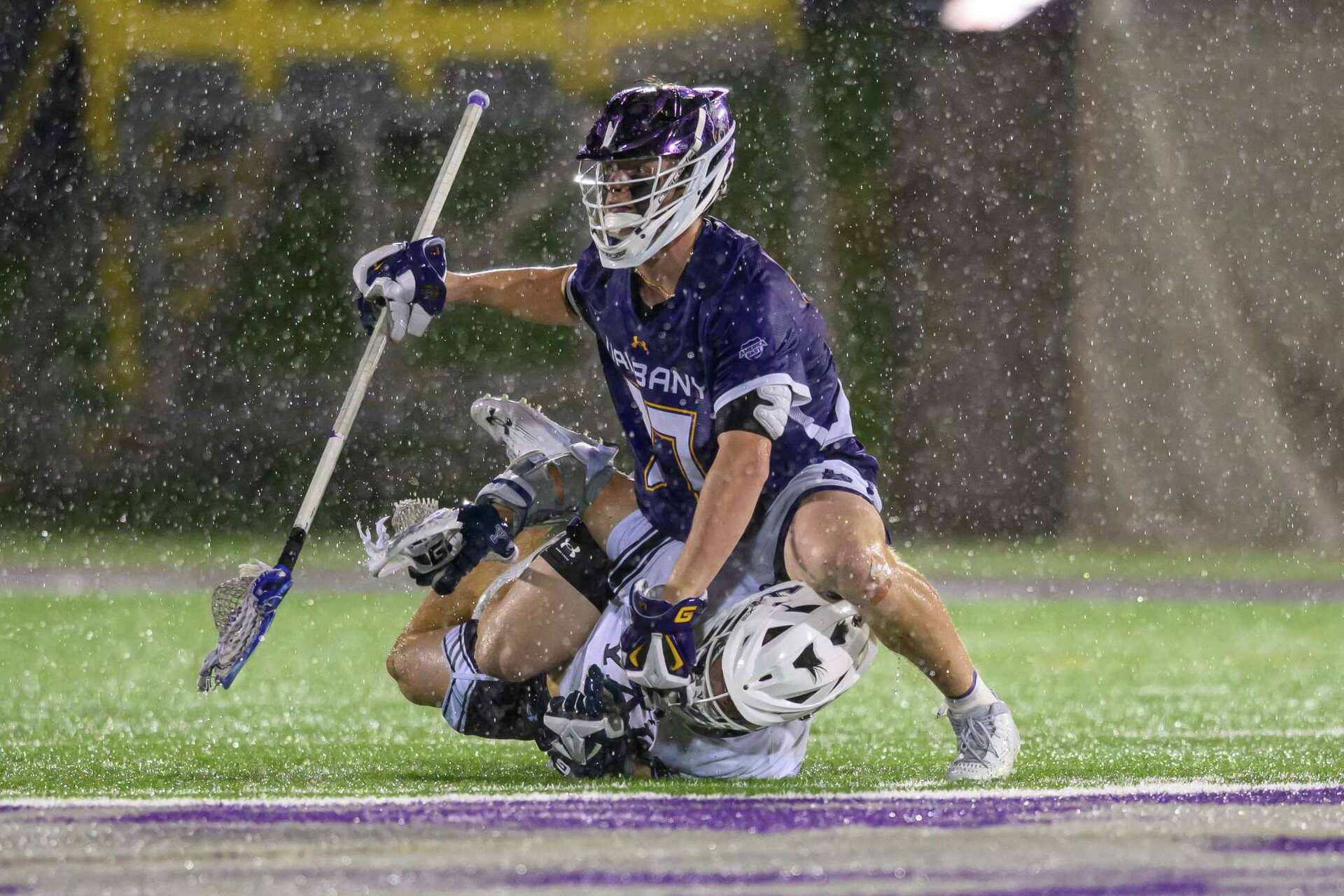 UAlbany men's lacrosse pulls out overtime win over Yale
