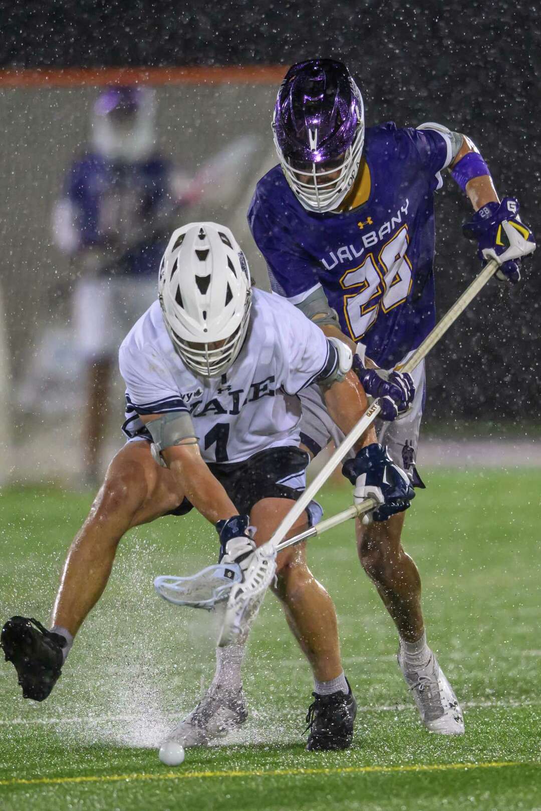 UAlbany men's lacrosse pulls out overtime win over Yale