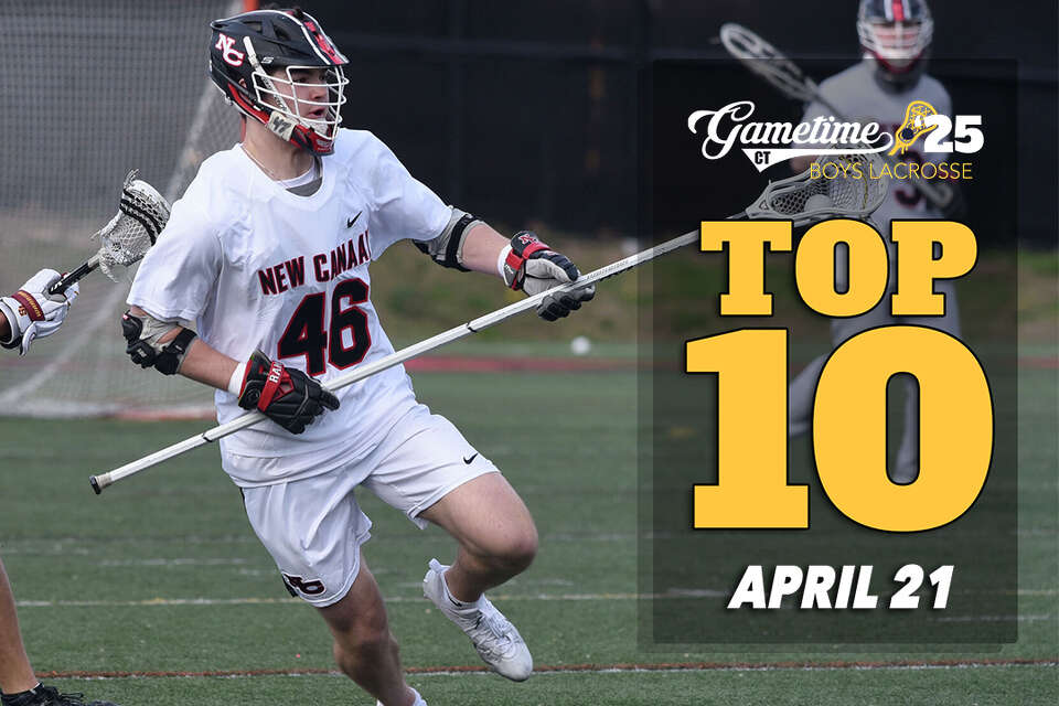 Top 10 Connecticut Boys Lacrosse High School Poll, April 21, 2025