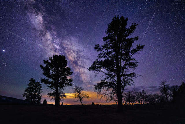 Lyrids meteor shower offers prime viewing after moonset tonight