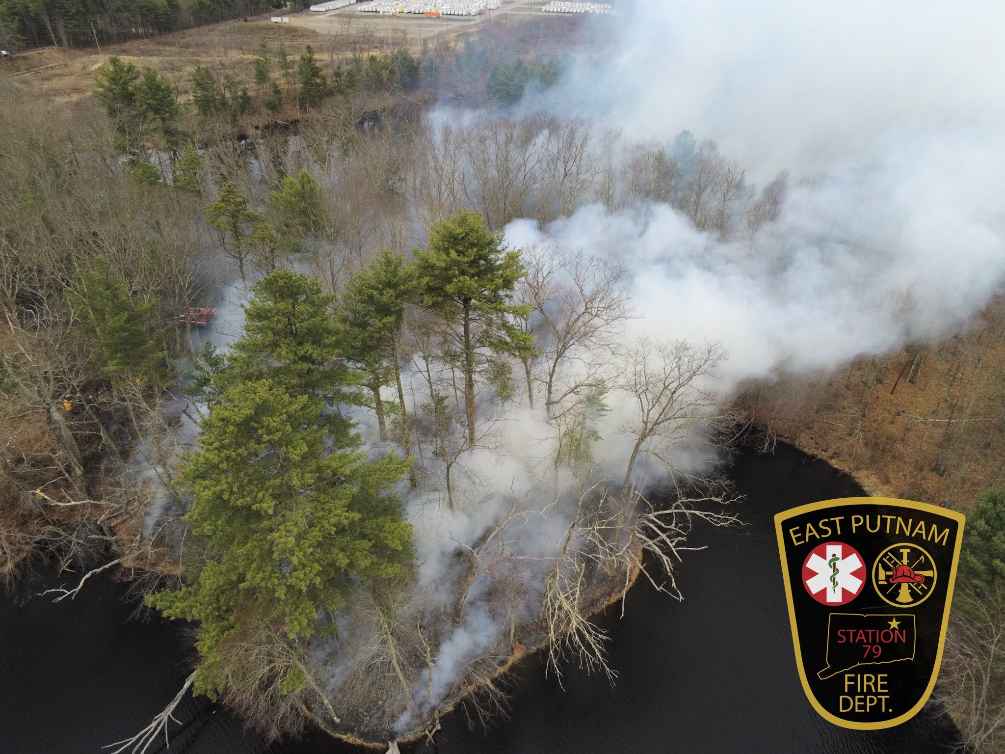 Crews battling Killingly brush fire near Upper Maple Street: Officials