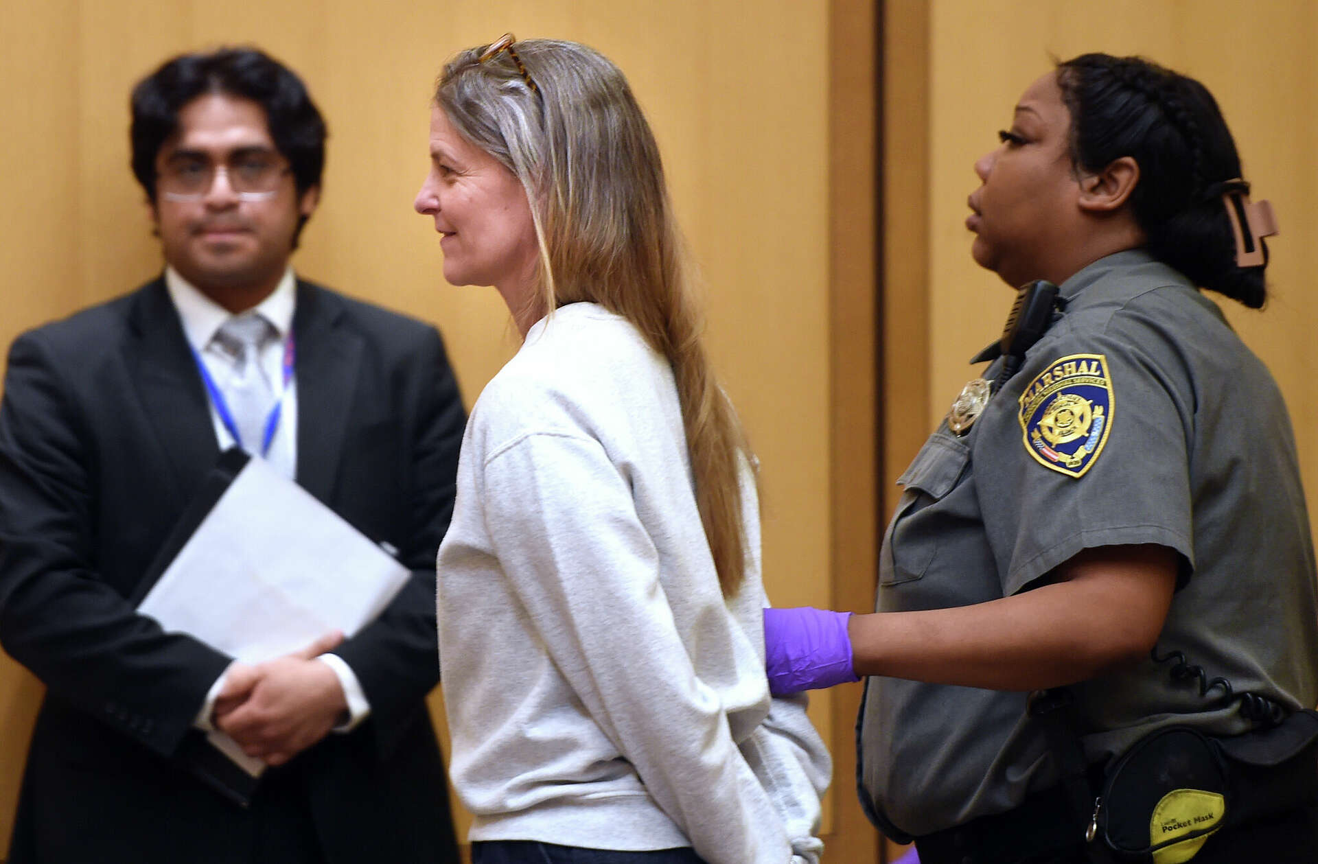 Michelle Troconis appears in court for contempt charge in Dulos trial