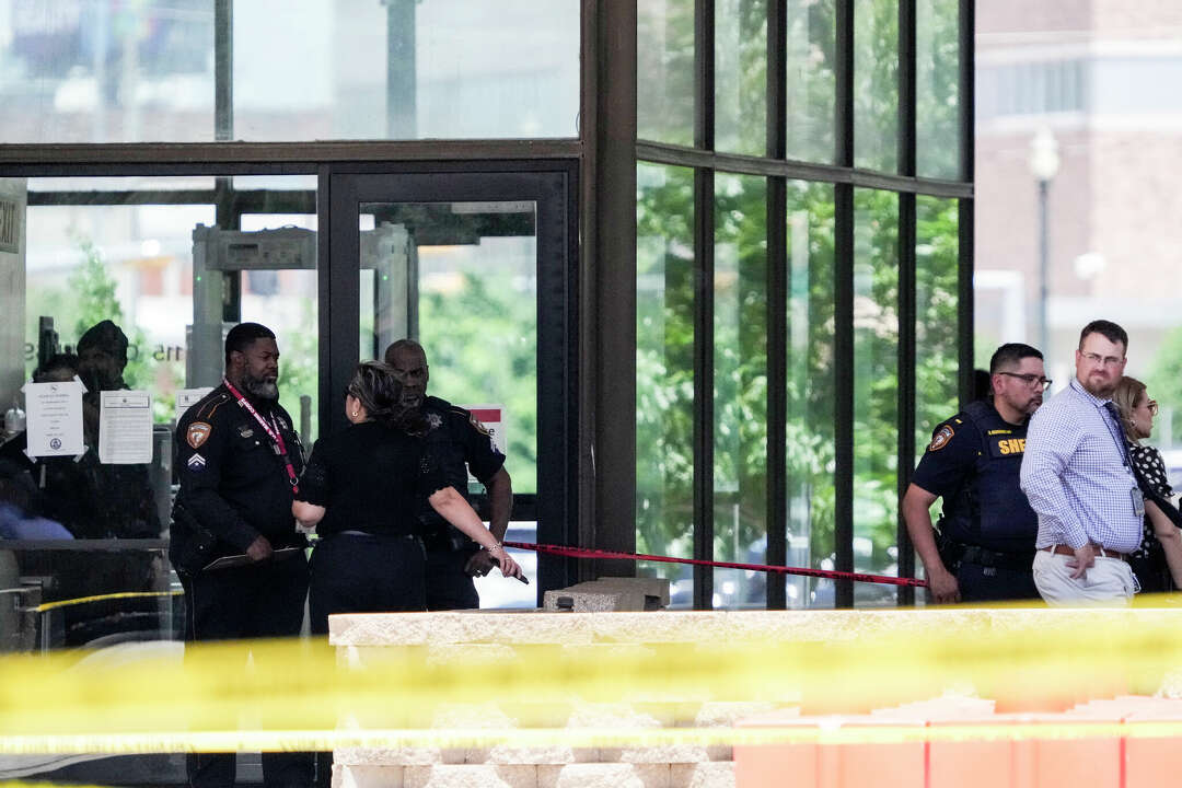 Deputy and suspected shooter wounded in downtown Houston shootout