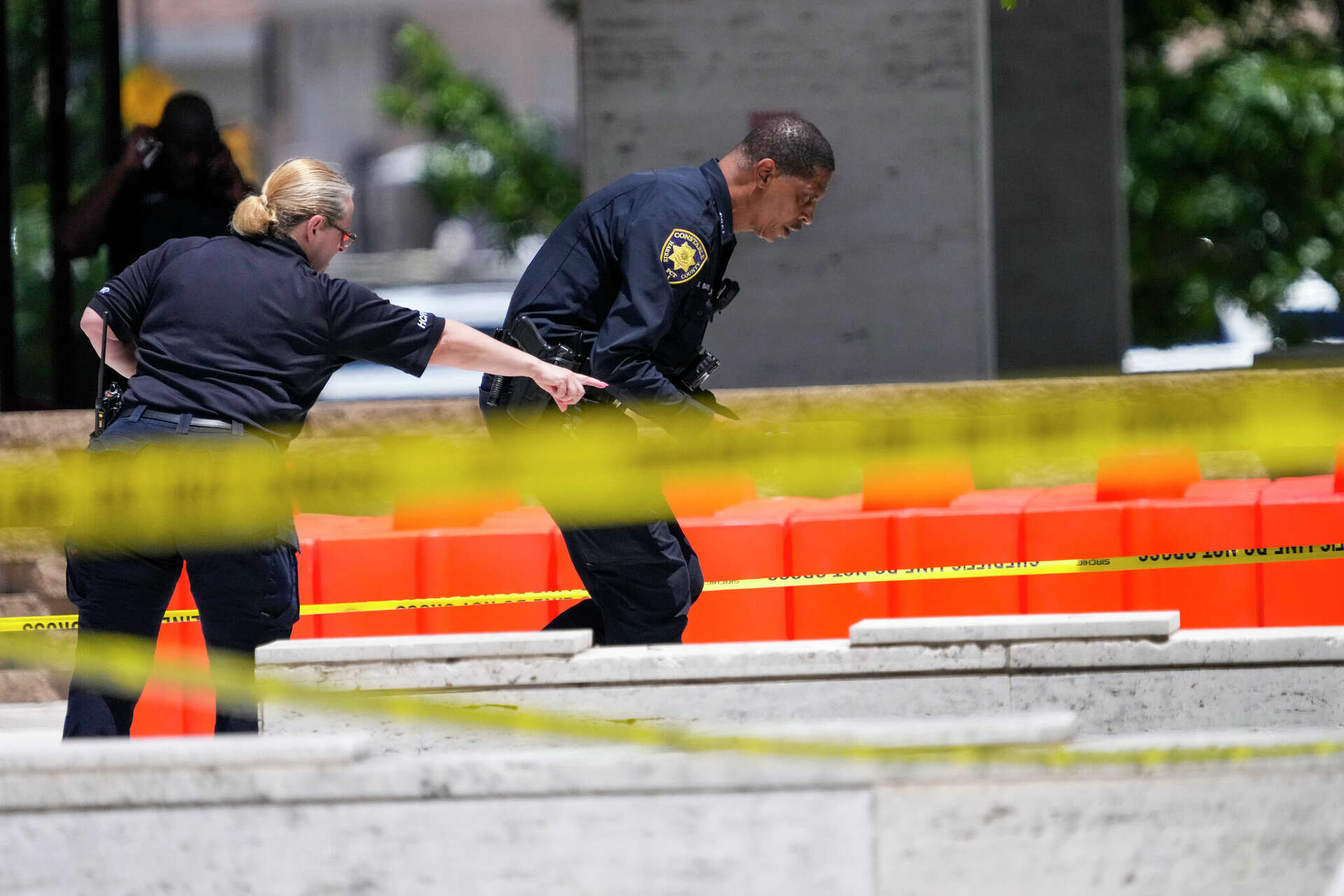 Deputy and suspected shooter wounded in downtown Houston shootout