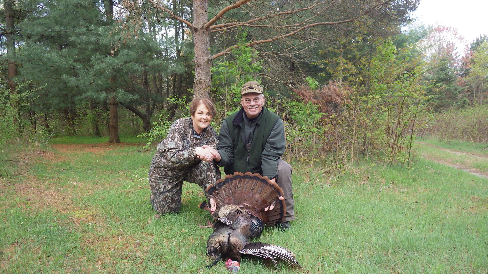 Introducing a lady to a trophy swamp gobbler