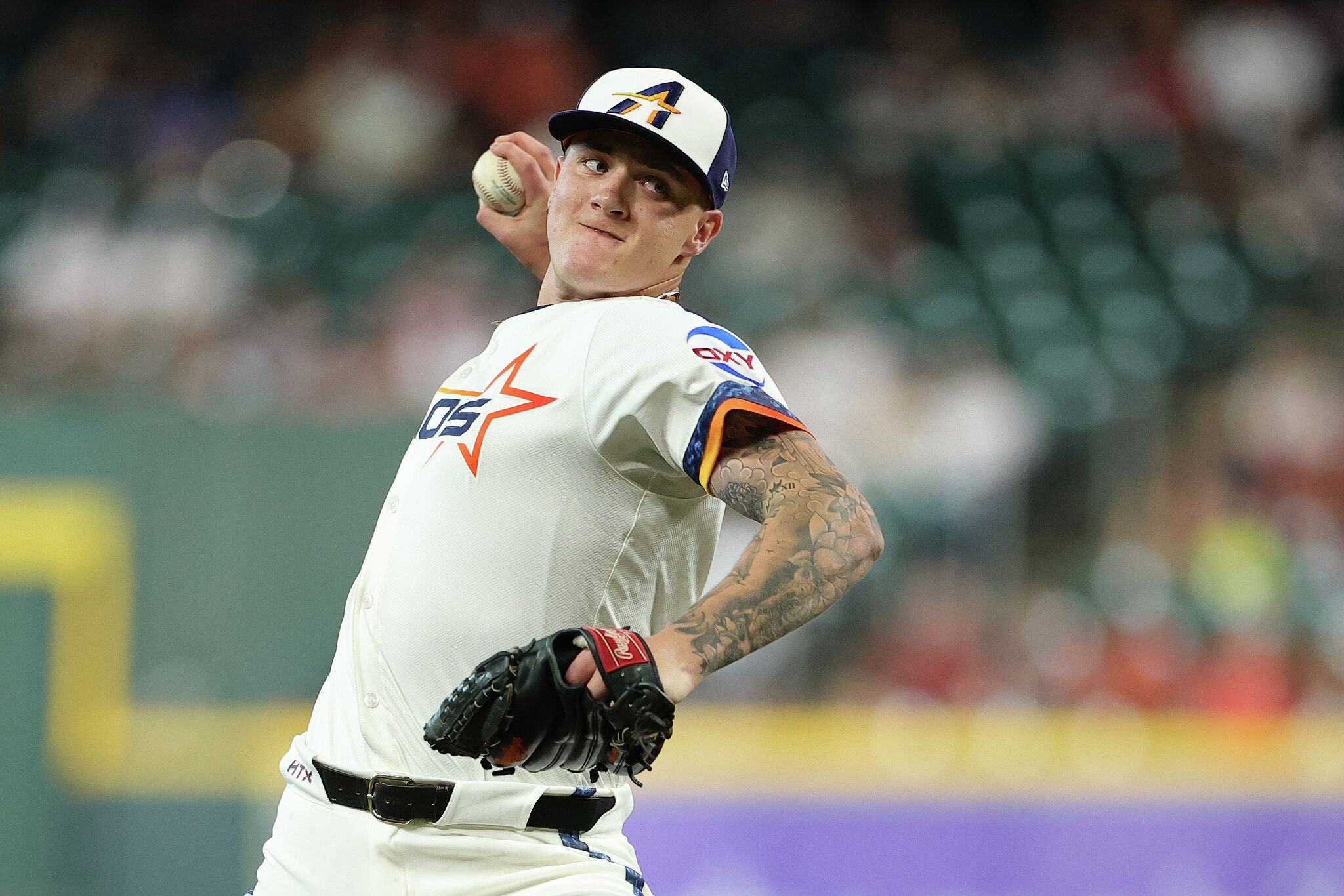 Houston Astros newest star pitcher is on a scoreless inning streak