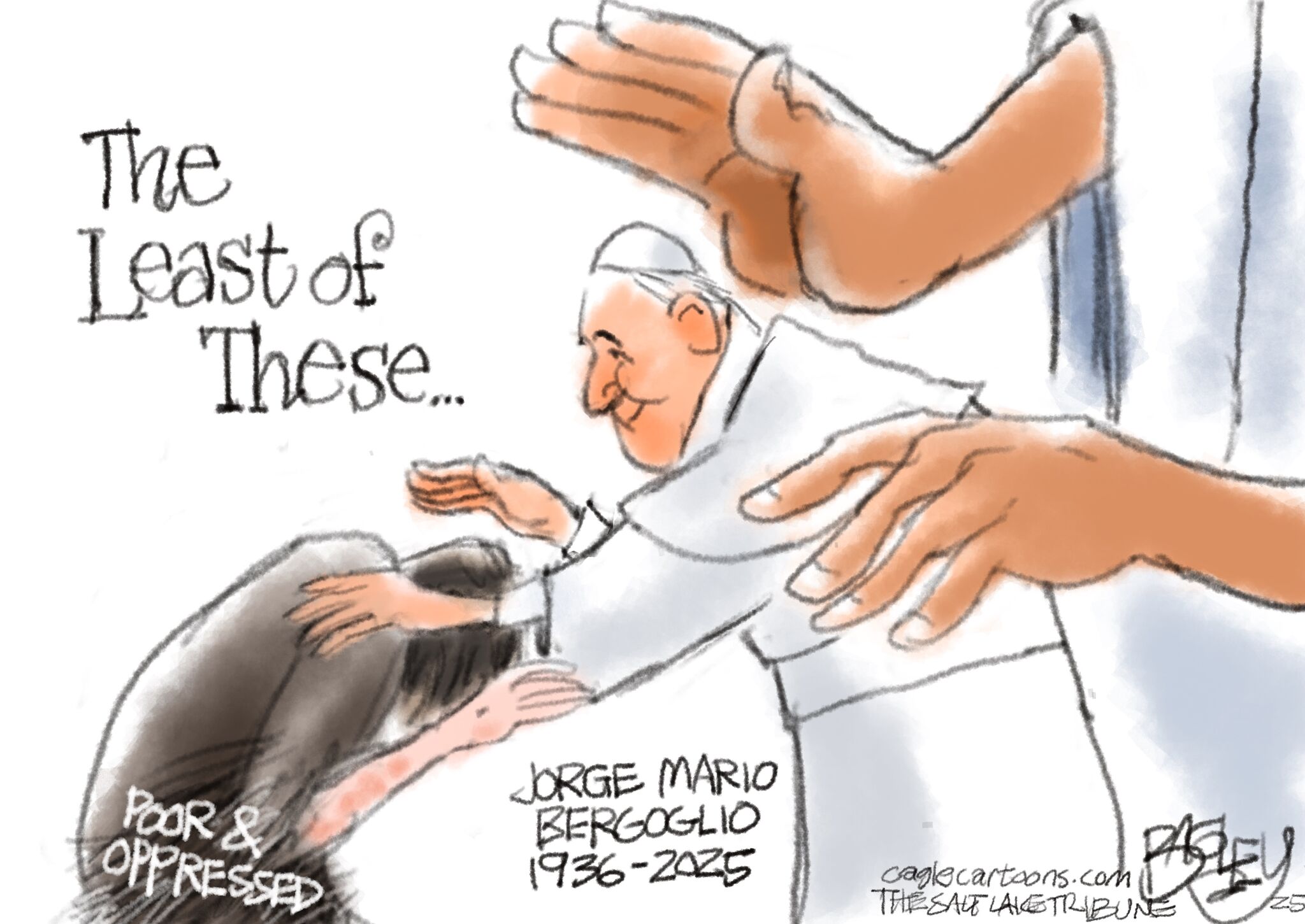 Opinion cartoon: The least of these