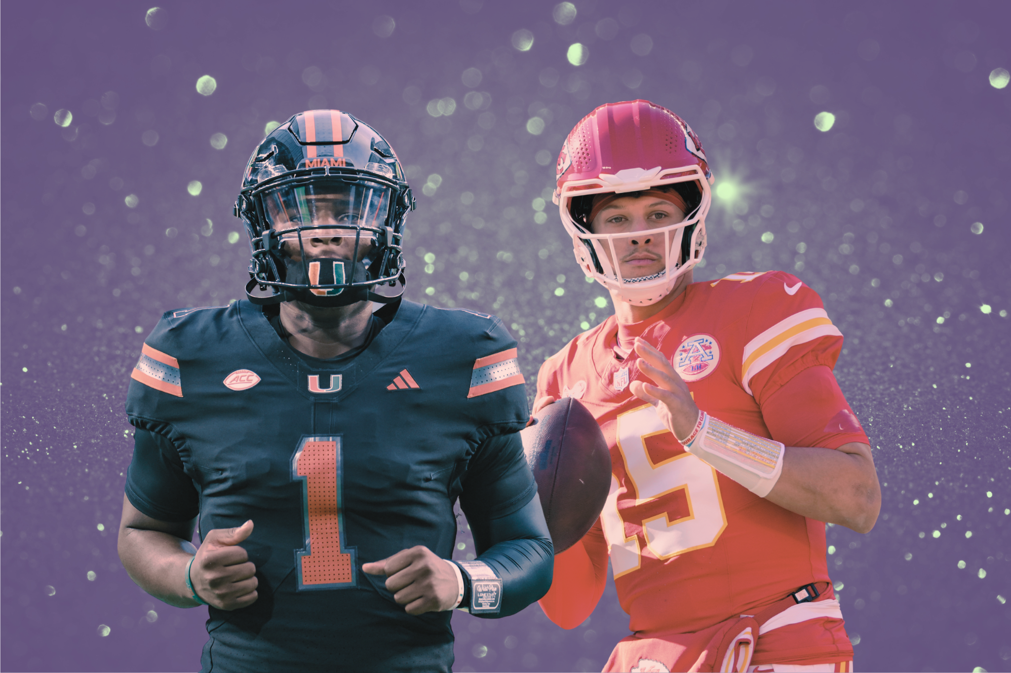 Cam Ward, college coaches embrace Patrick Mahomes comparison