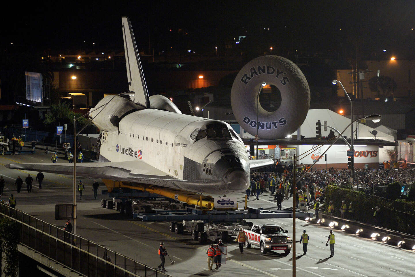 How do you move a NASA space shuttle from Virginia to Houston?