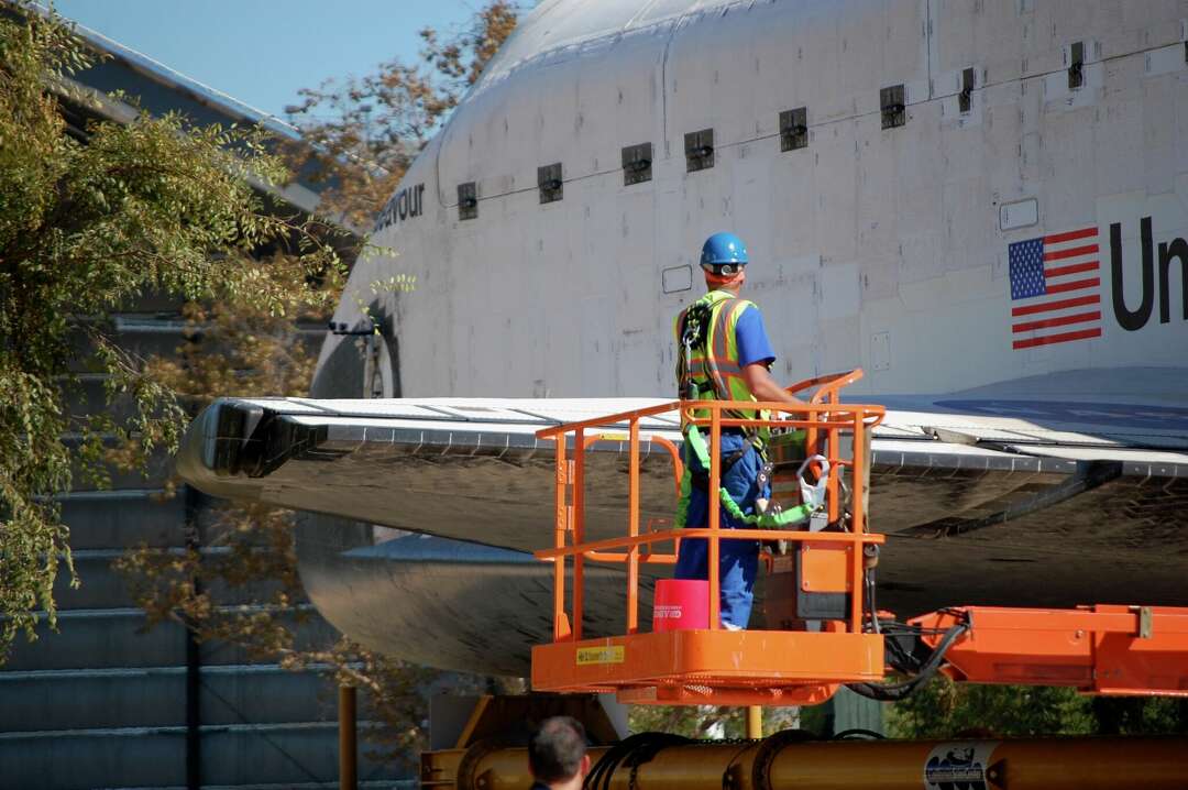 How do you move a NASA space shuttle from Virginia to Houston?