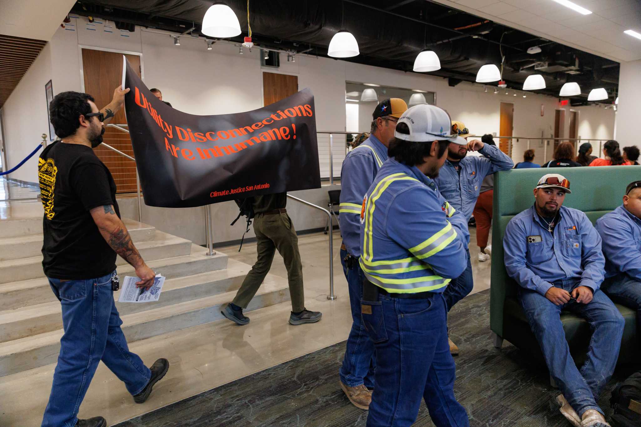 CPS Energy meeting disrupted by protest over disconnections