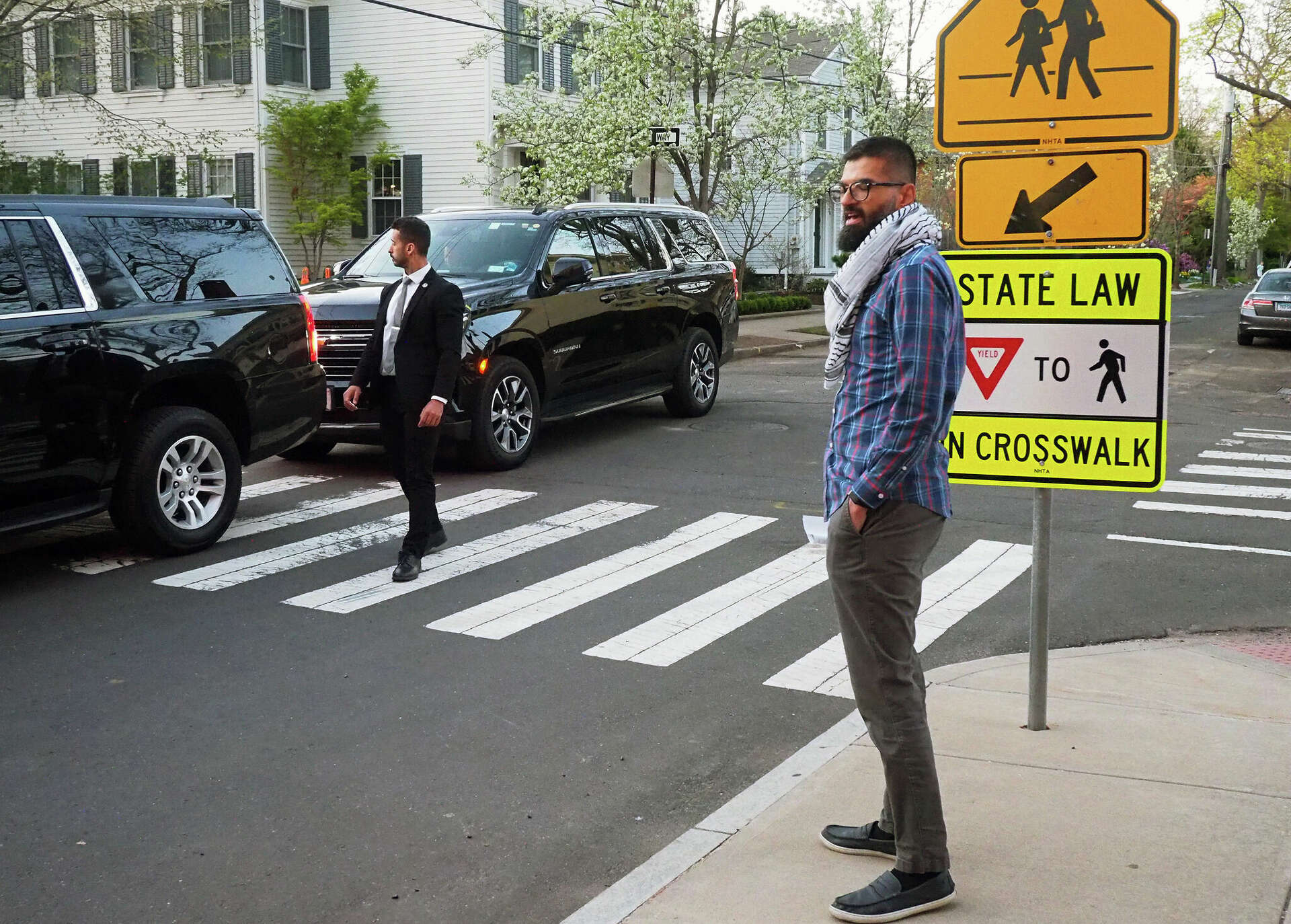 200 protesters jeer Israeli security minister Ben-Givr in New Haven