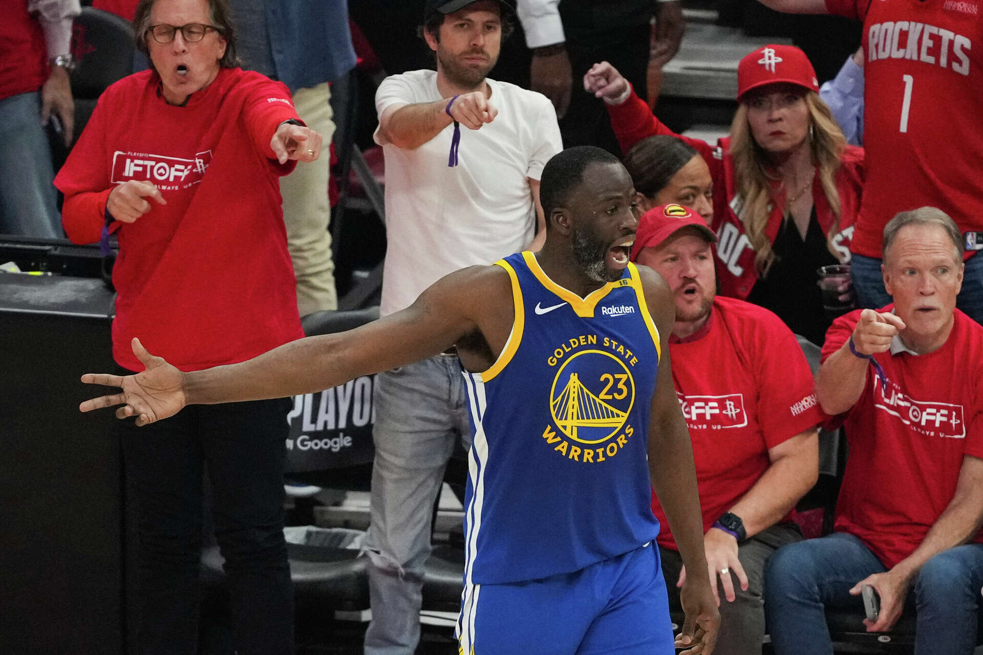 'F--k you, Draymond': Rockets, Warriors rivalry officially returns