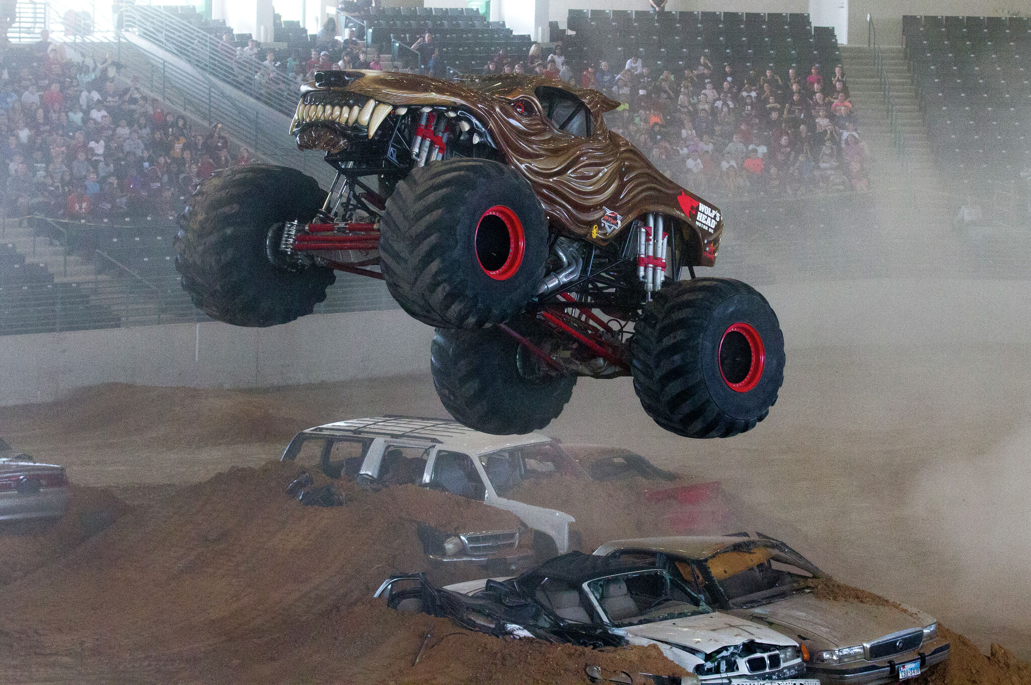 Nationally touring series Monster Truck Wars returns to Conroe in May