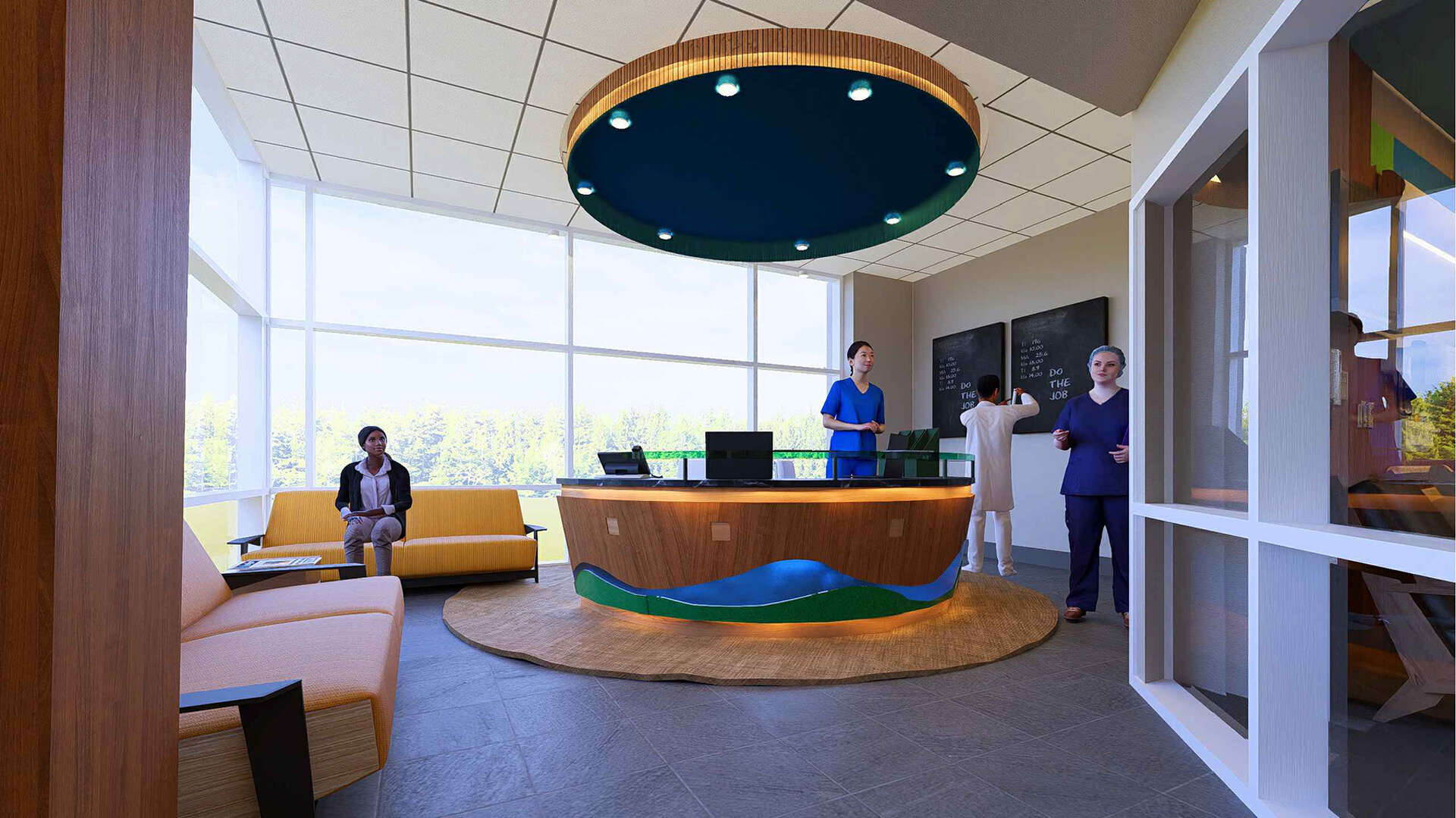 Goodwin University constructing nursing simulation center