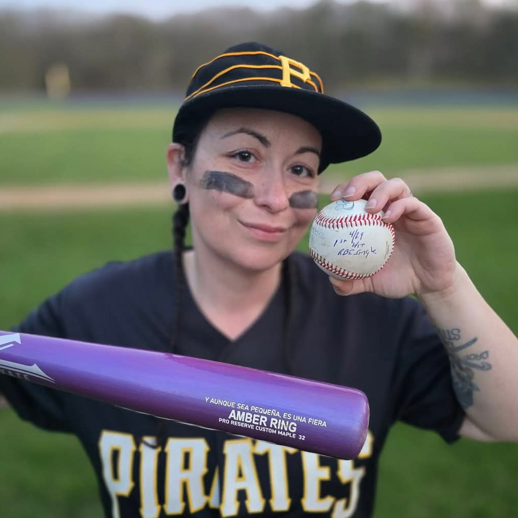 All In: Baseball league’s lone female athlete proves she belongs