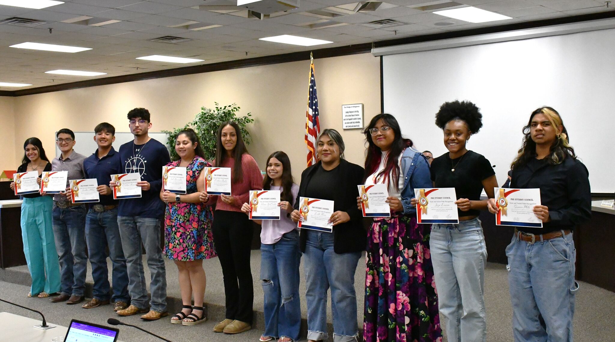 Plainview High School Student Council receives multiple recognitions
