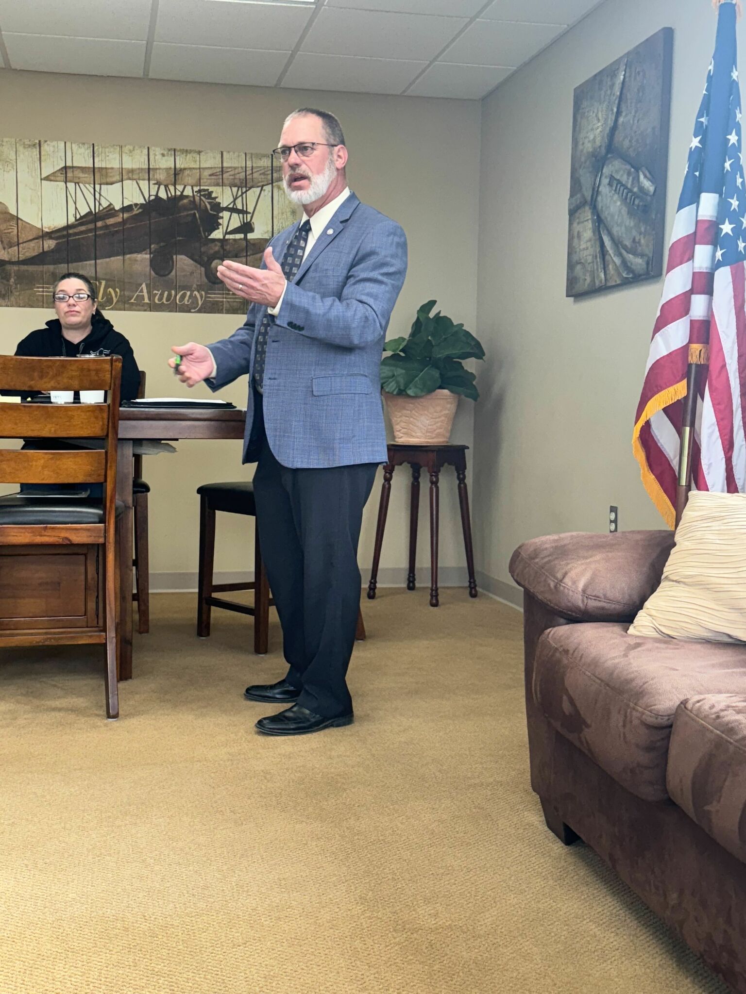 Rep. Alexander talks dredging issues & energy bills at office hours