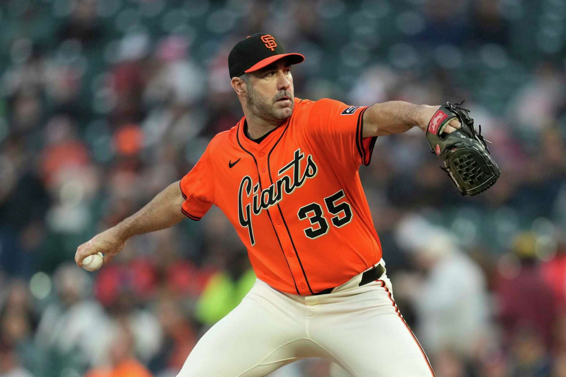Giants’ offense can’t deliver Justin Verlander first win in 2-0 defeat