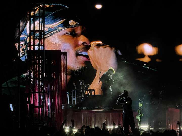 D4vd debuts 'Withered' album at Houston show with 'Invincible' heroes