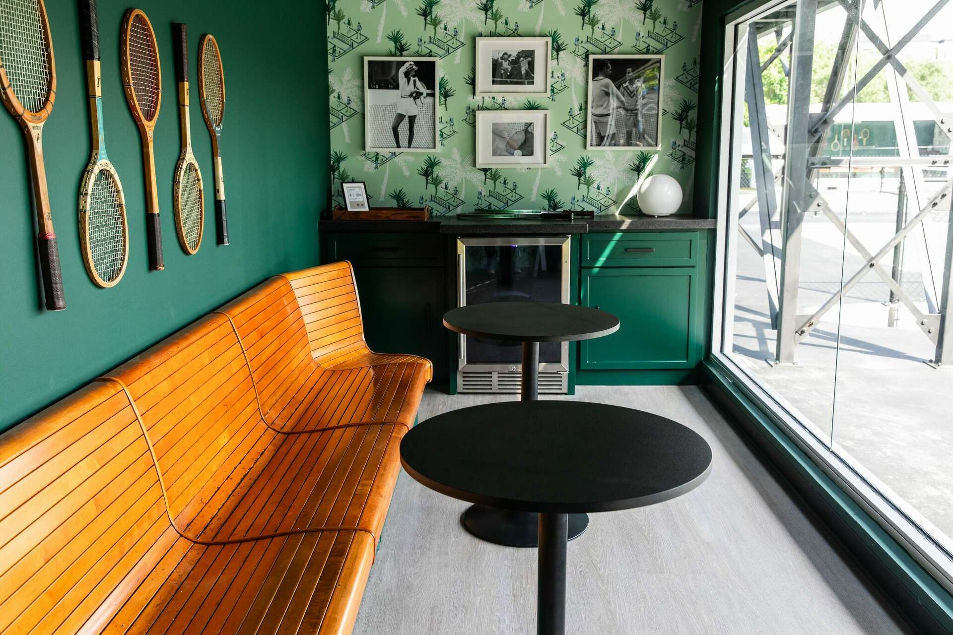 Solarium, a pickleball and padel restaurant, opens in Midtown Houston