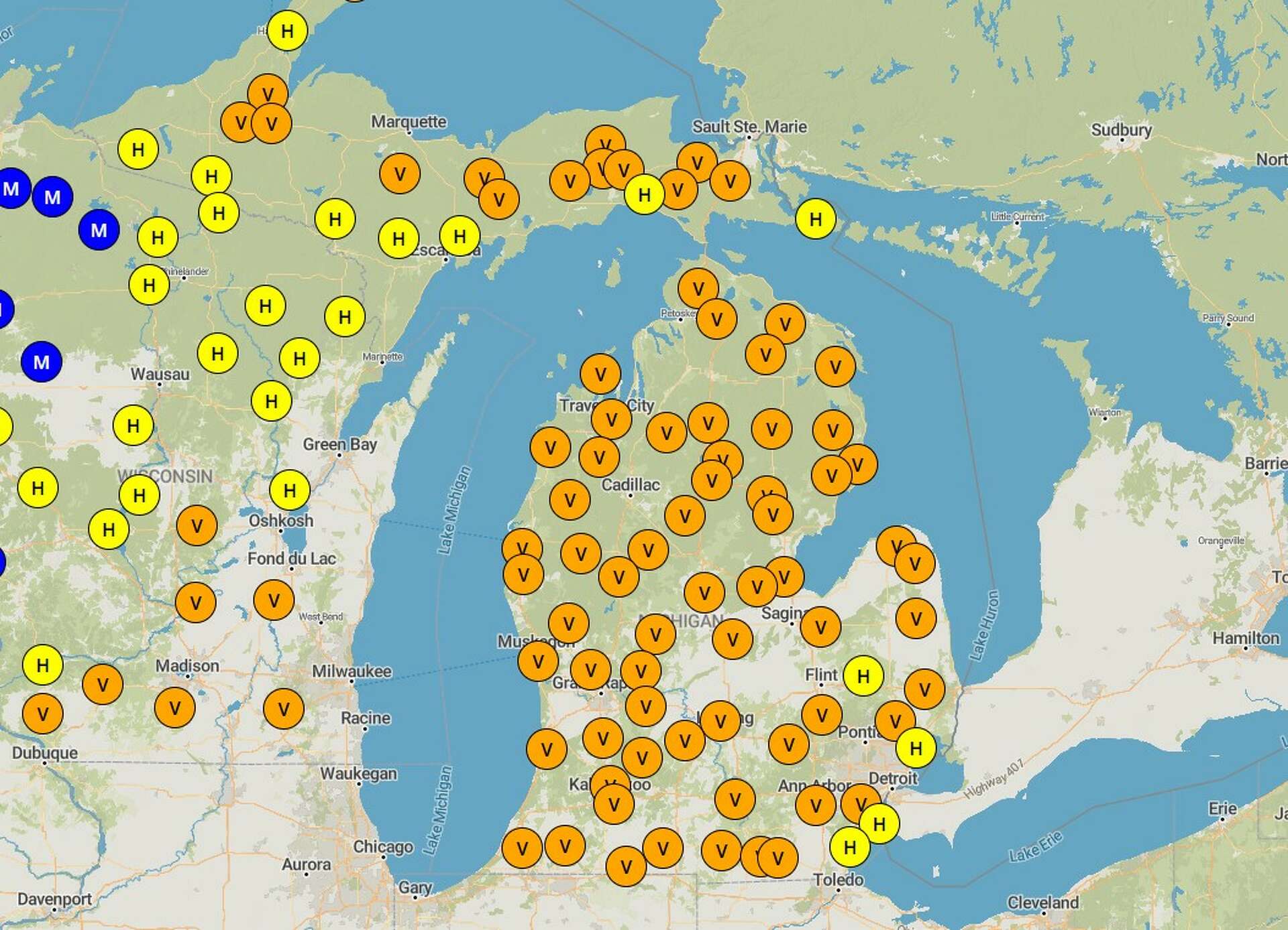 Michigan placed under elevated risk for Fire Weather conditions