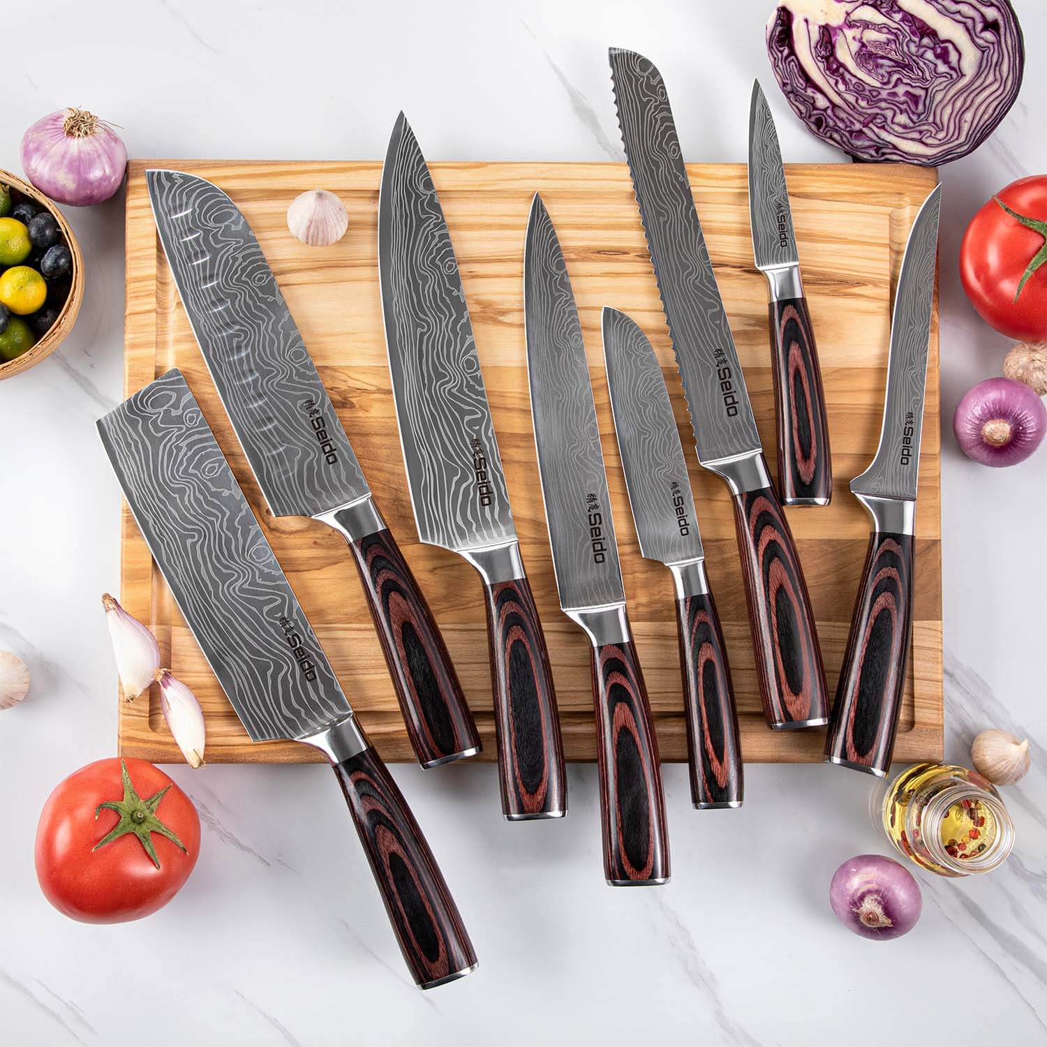 Save big on this beautiful boxed knife set for Mom this Mother's Day