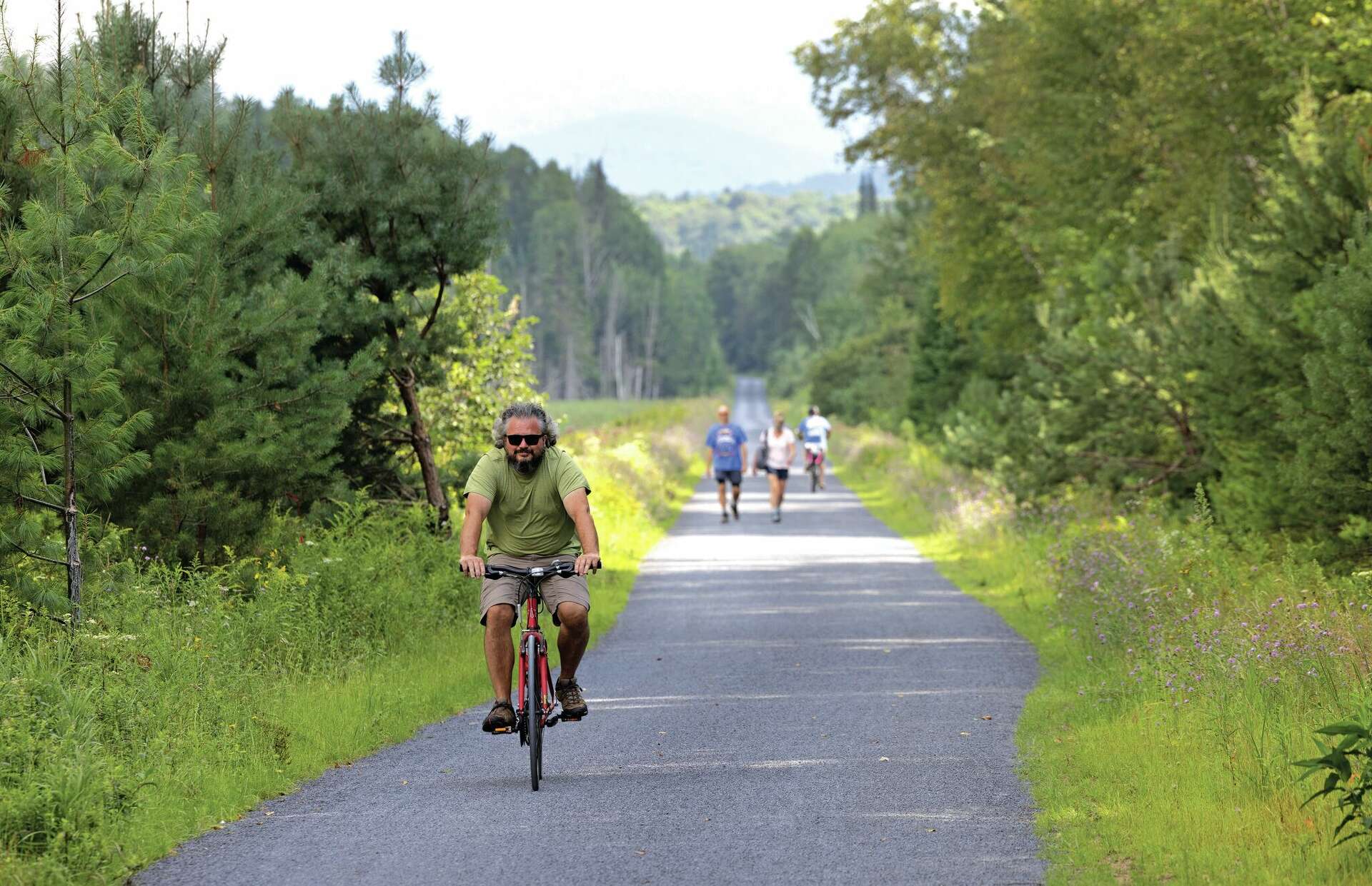 Adirondack Rail Trail sees nearly 100,000 bike trips in first 6 months