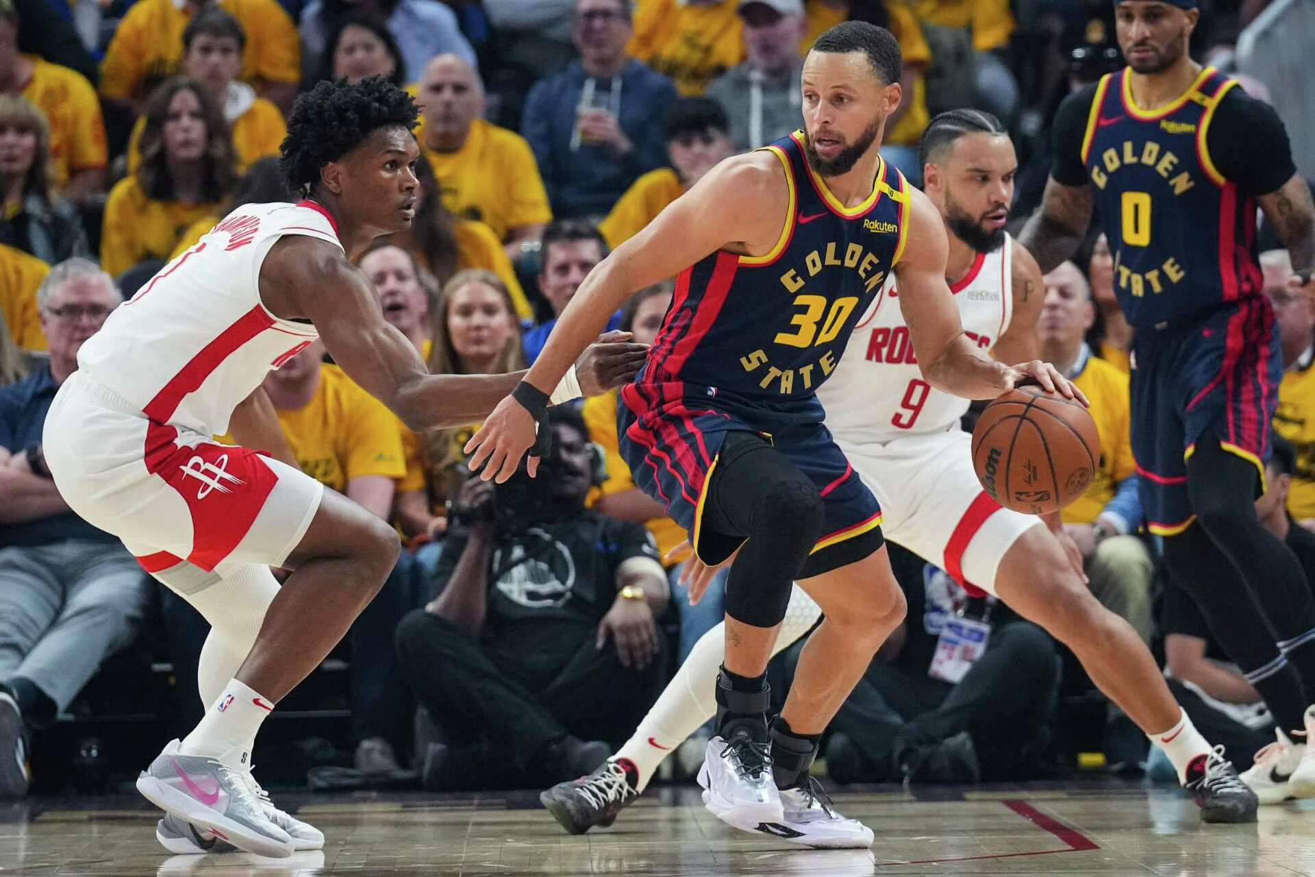 Houston Rockets' Amen Thompson makes NBA's all-defensive team