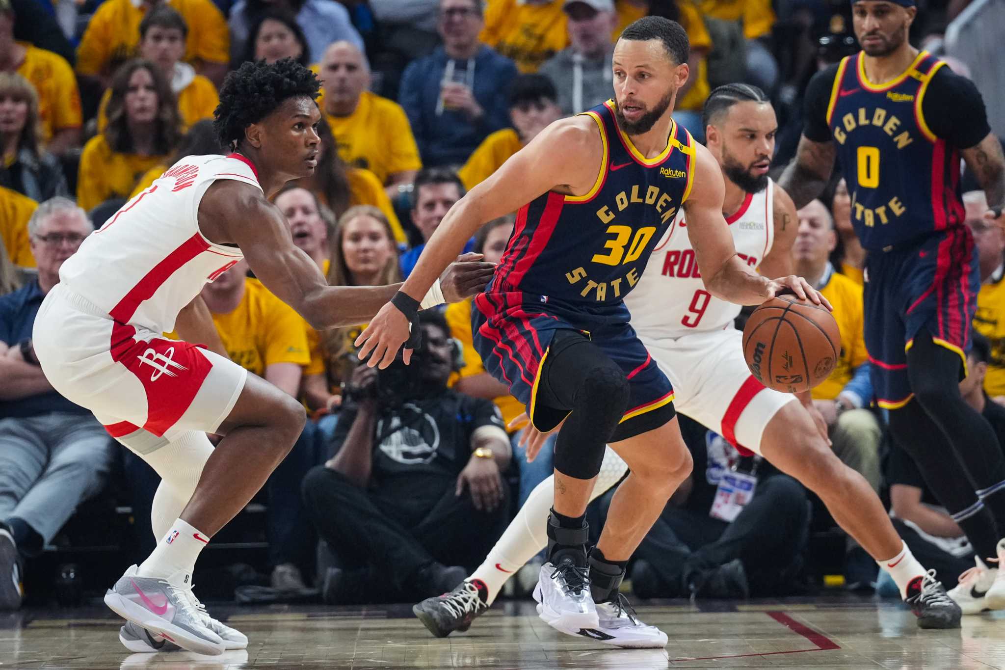 Houston Rockets' Amen Thompson makes NBA's all-defensive team