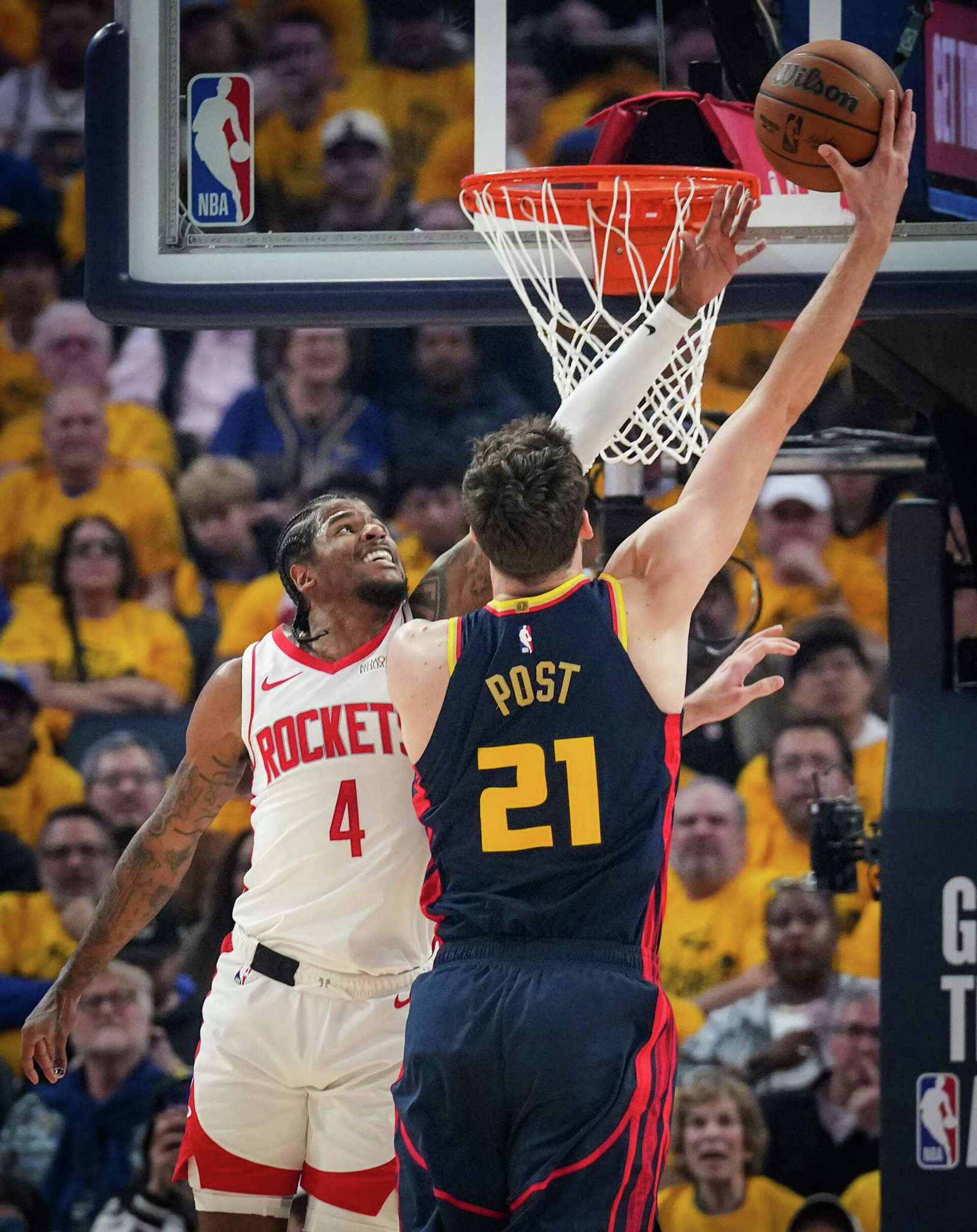 Golden State Warriors hold off Houston Rockets for 3-1 series lead