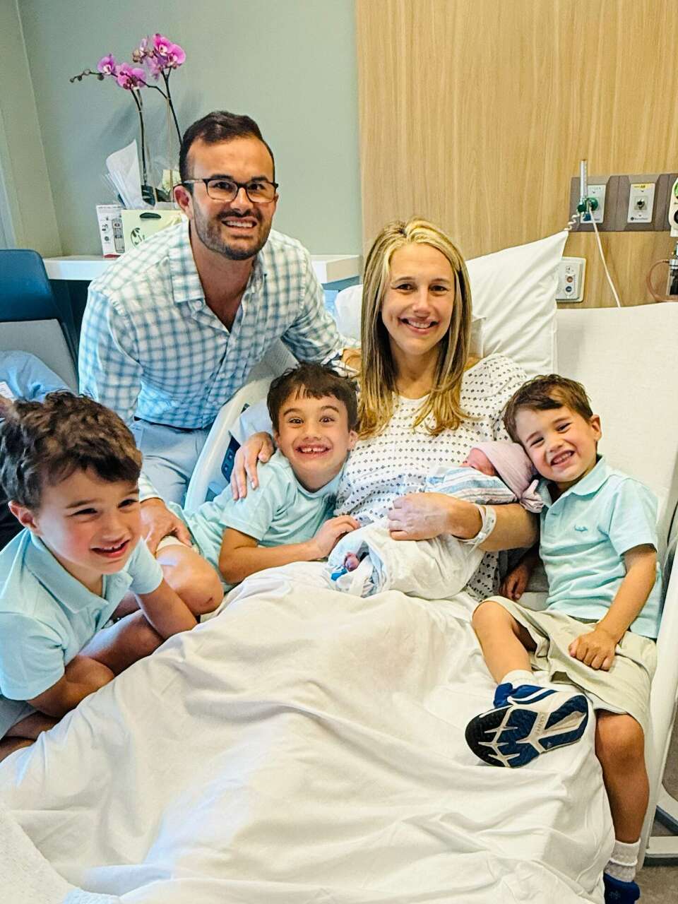 Stamford Mayor Caroline Simmons gives birth to daughter