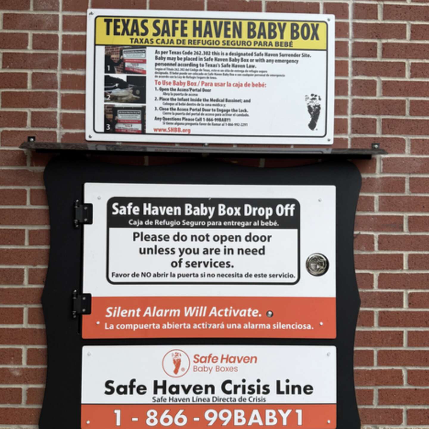 Southeast Texas installs area’s first Safe Haven Baby Box