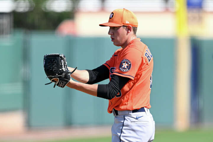 Who is AJ Blubaugh, Astros starting pitcher making big league debut?
