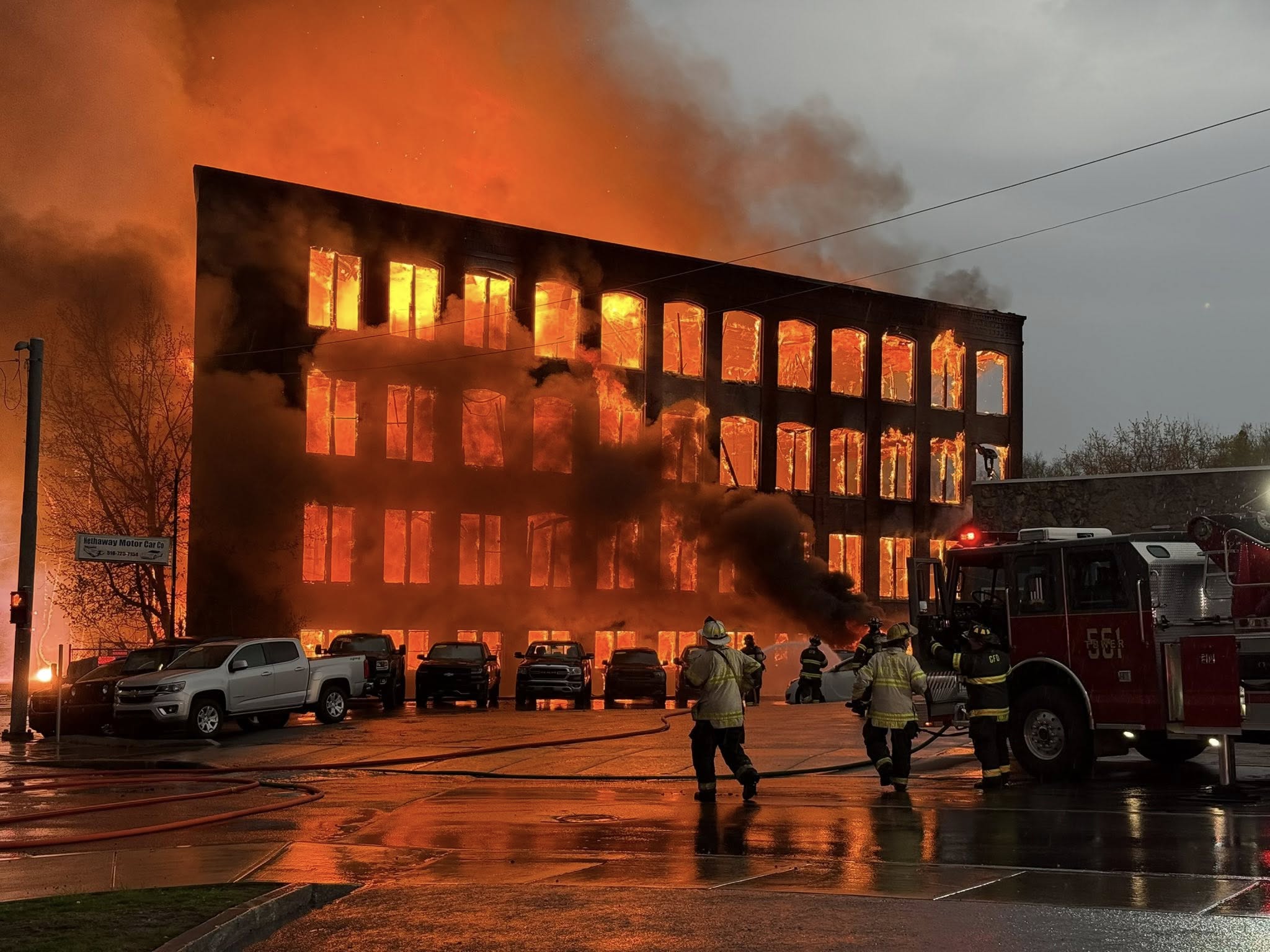 Teen charged with arson in Fownes factory fire in Gloversville