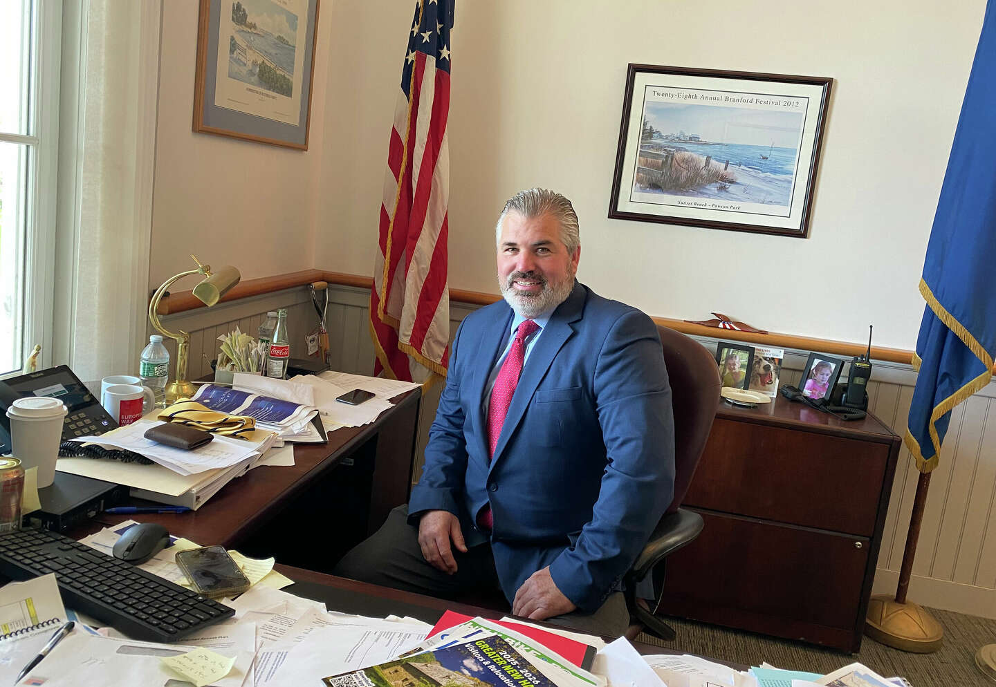 Branford First Selectman announces he will not seek reelection