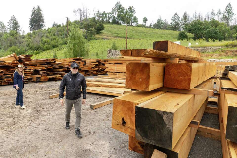 Fire nearly destroyed Spring Mountain Vineyard. Can it be saved?