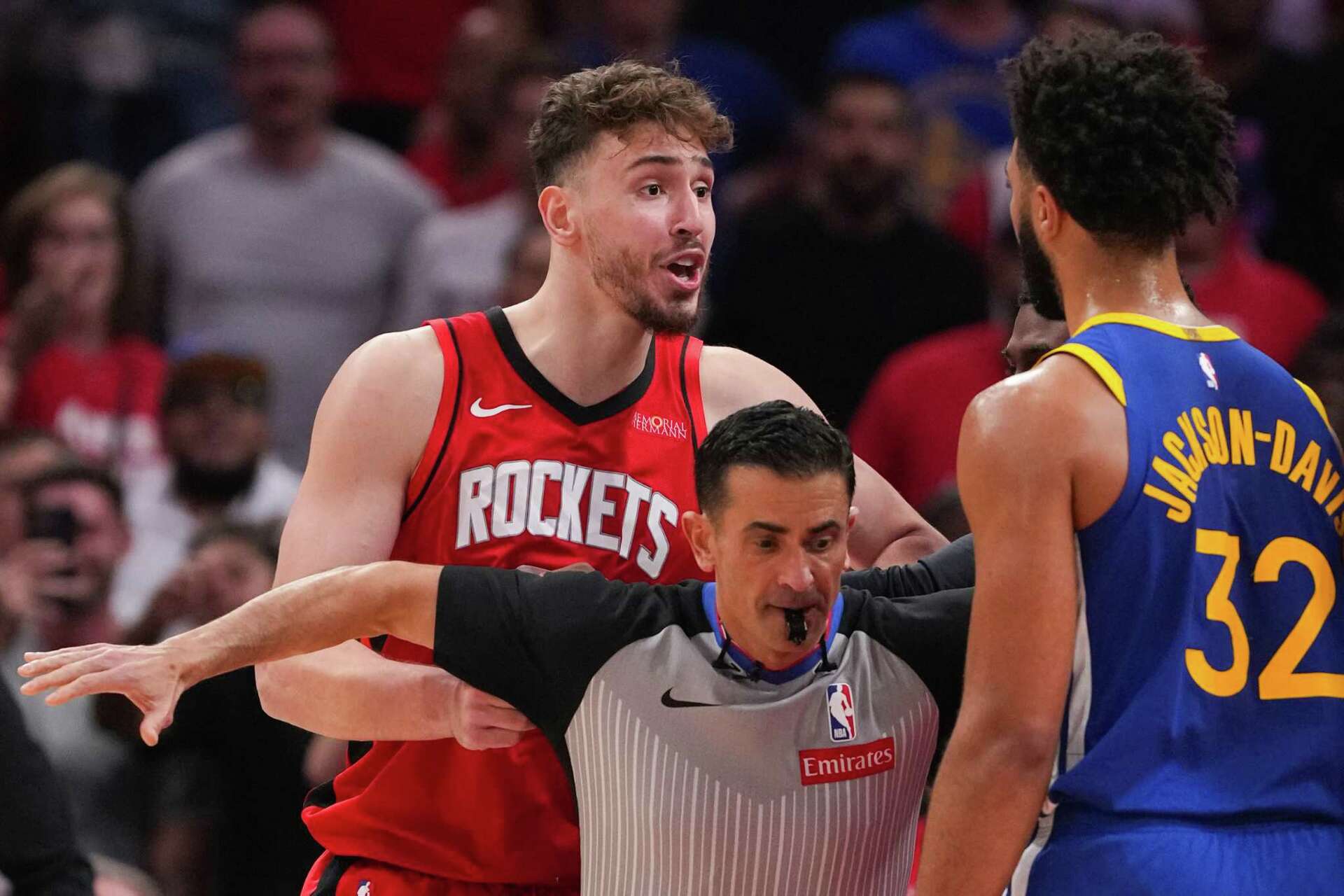 Rockets 131, Warriors 116: How Houston hung on to win Game 5 and stay