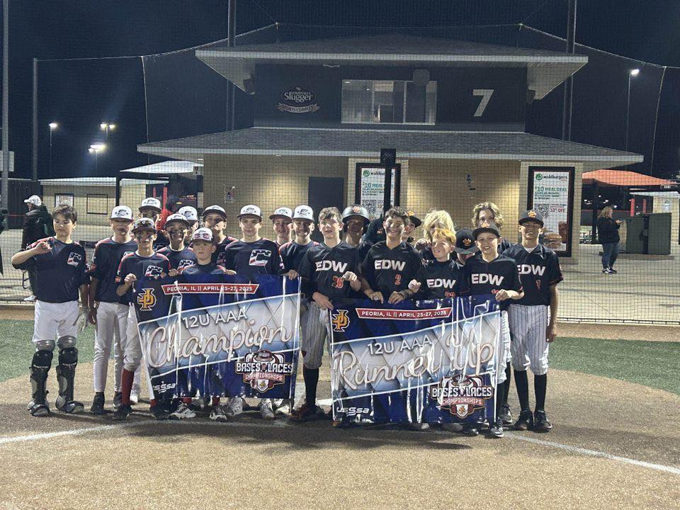 12U Edwardsville Tigers baseball finishes second in Peoria