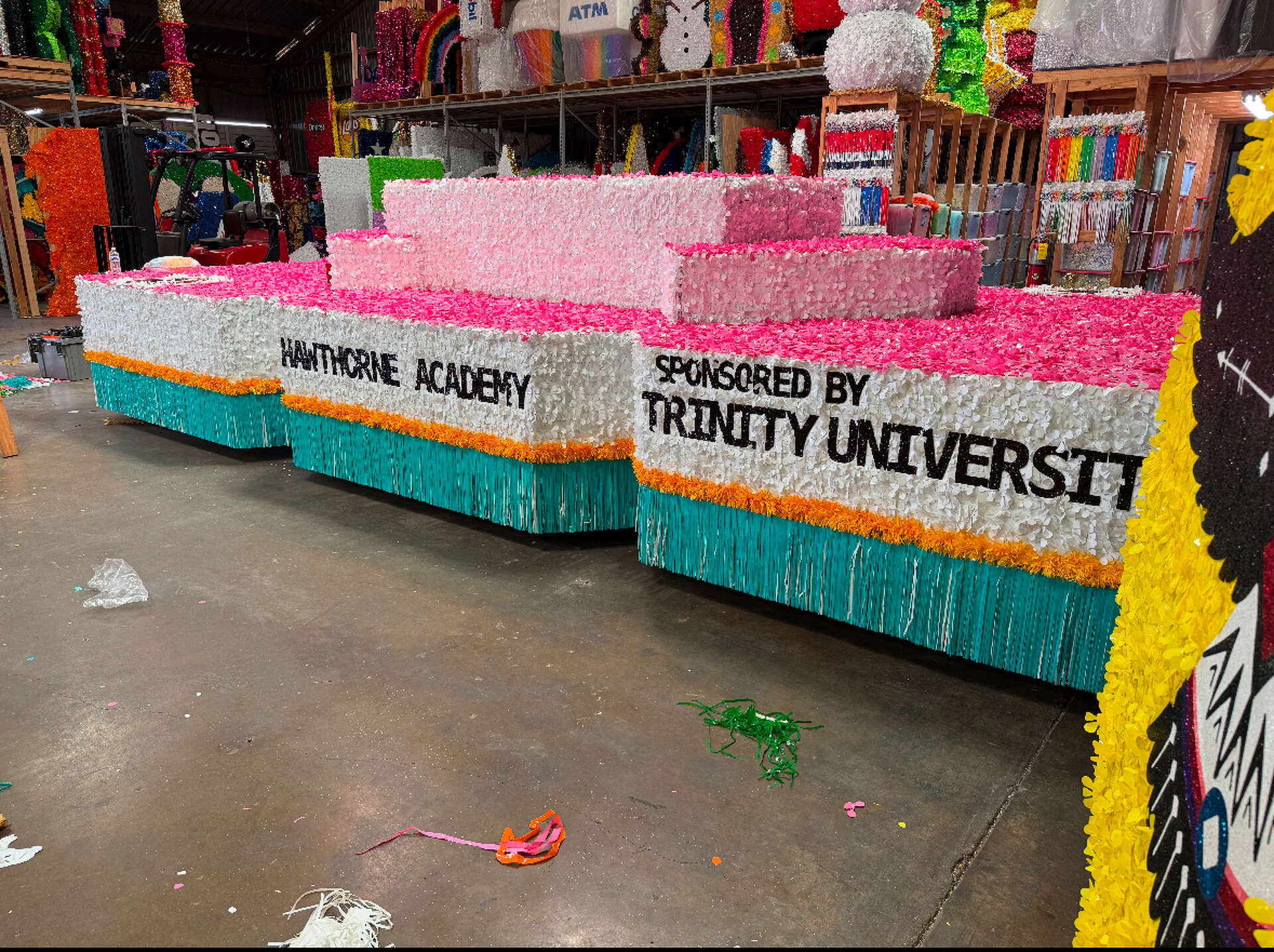 How an S.A. school landed a float in the Fiesta Flambeau Parade