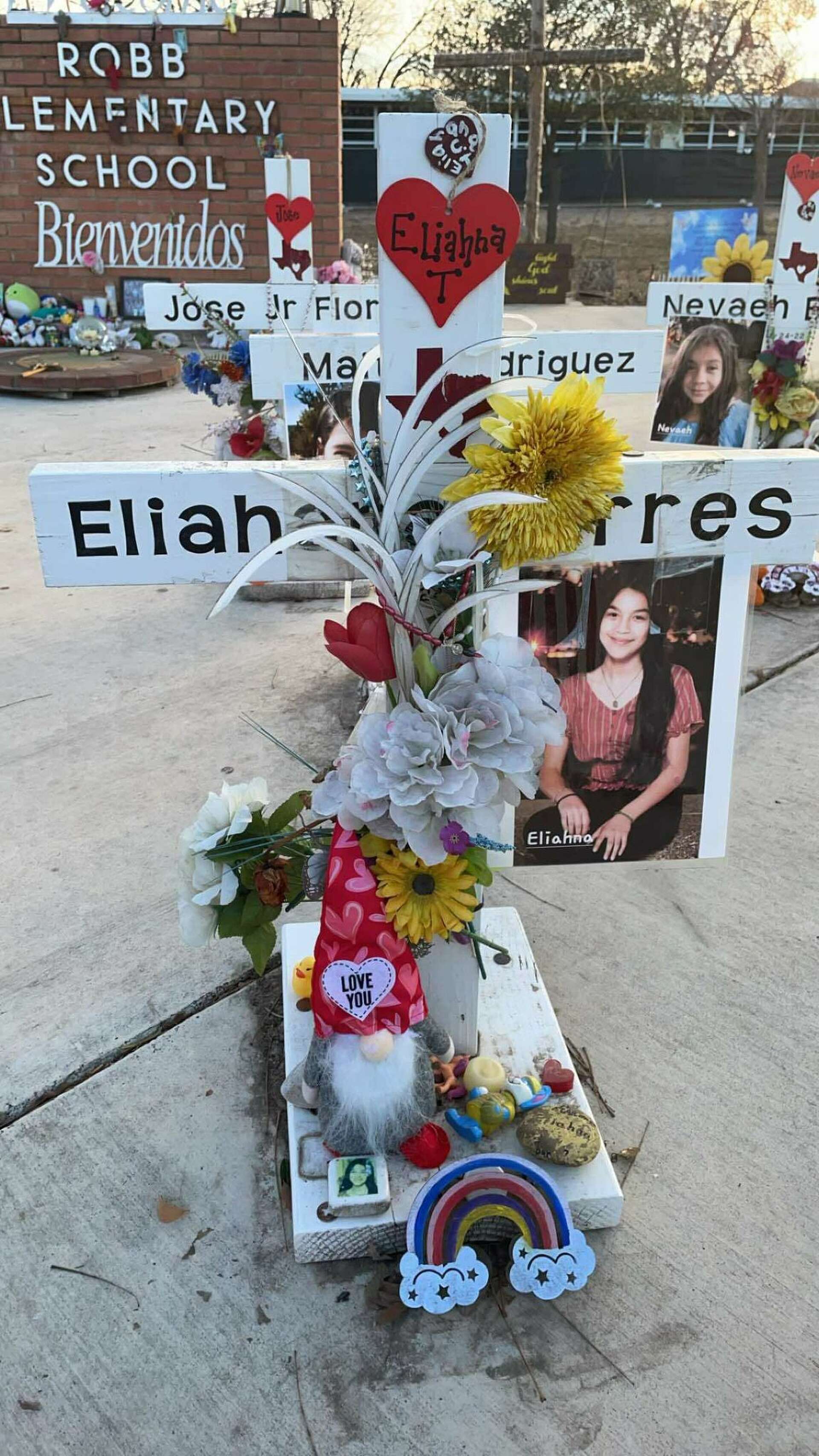 Uvalde school shooting memorial vandalized, police say