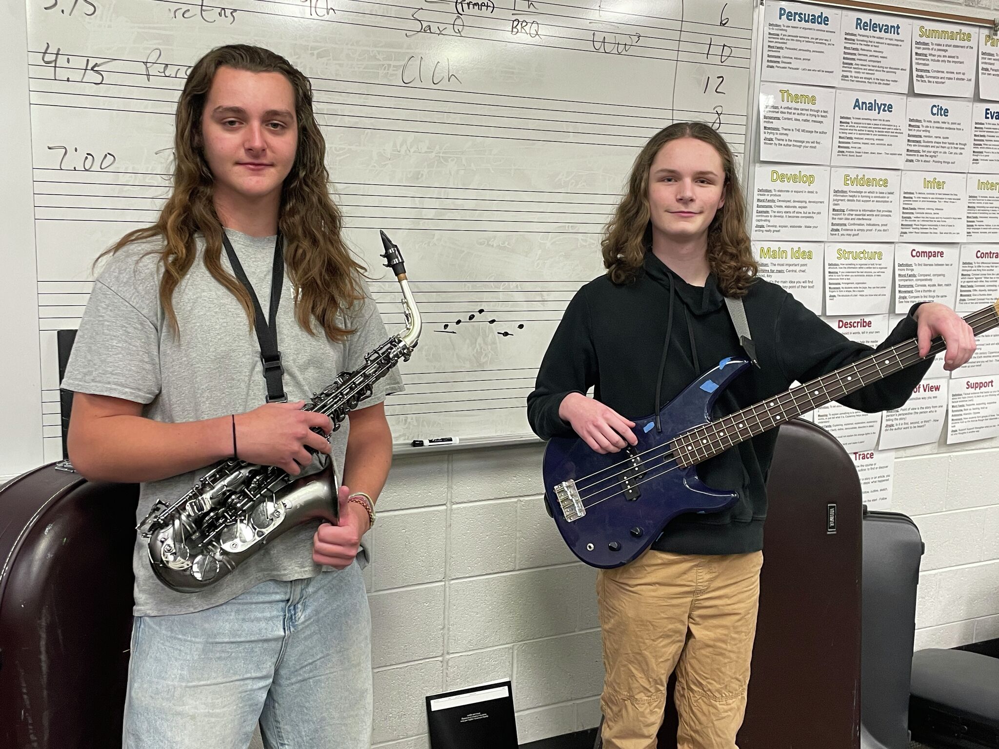Big Rapids students named 2025 MSBOA Outstanding Jazz Musicians