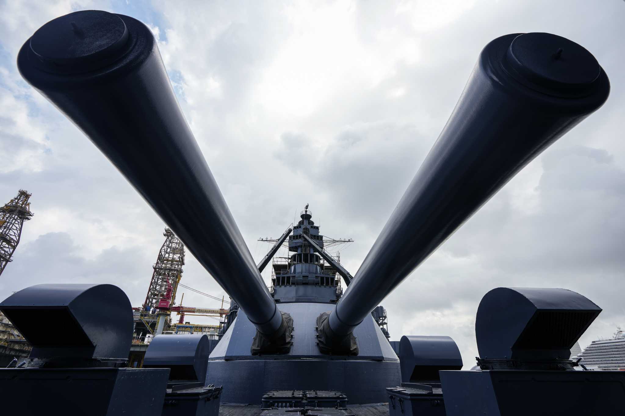 Battleship Texas hosts tours about ship's role in invasion of Normandy