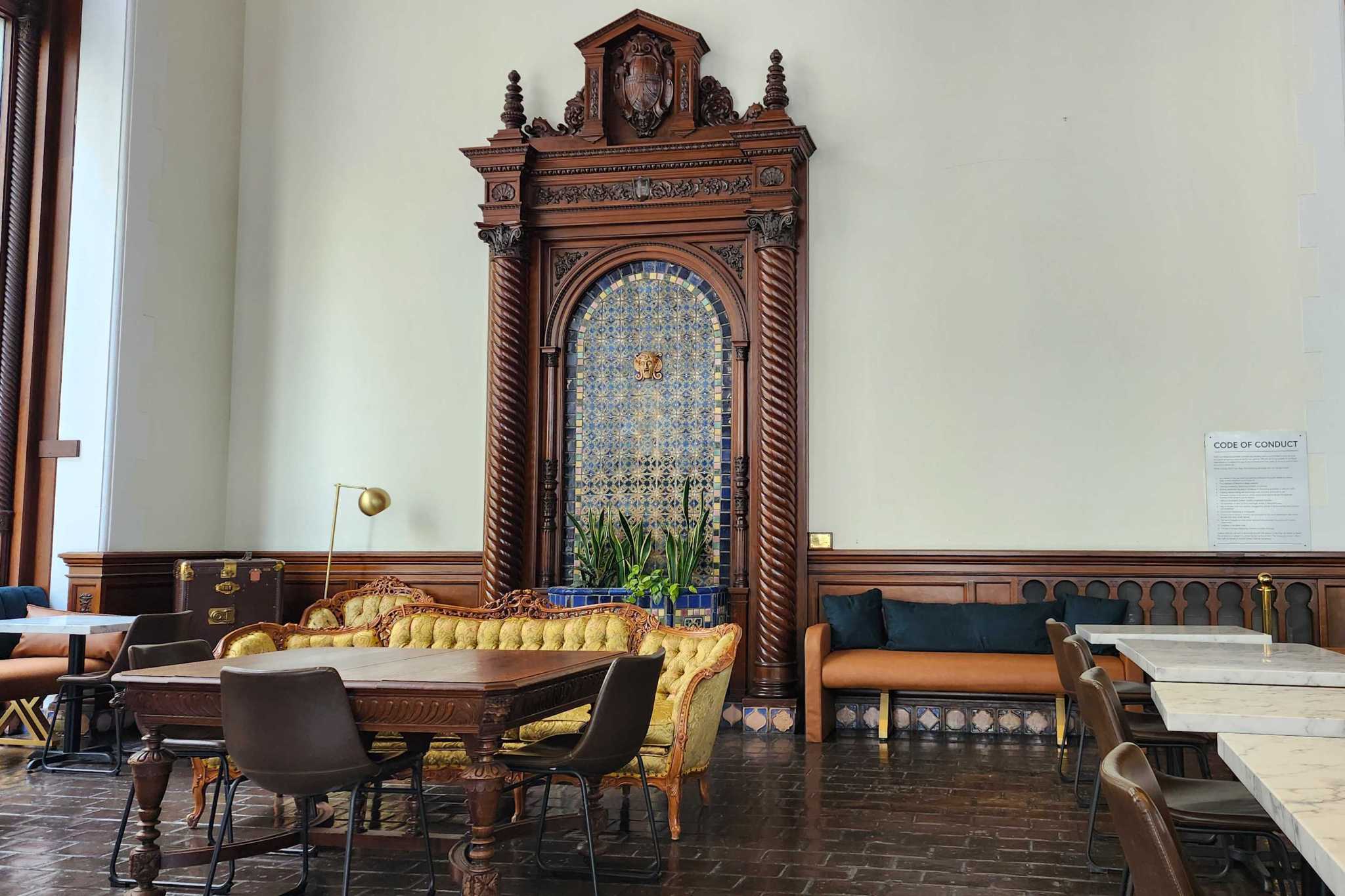 Emerald Lounge cafe opens in historic SF Don Lee building