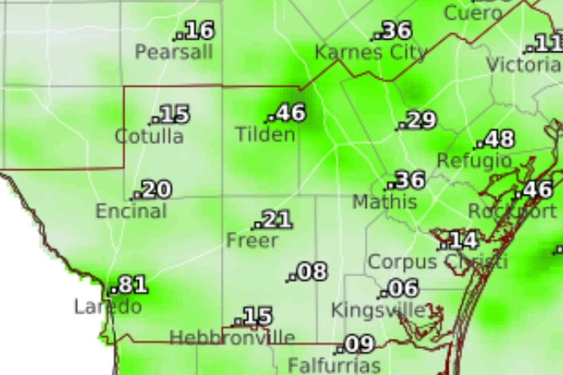 NWS issues severe thunderstorm watch for 18 Texas counties