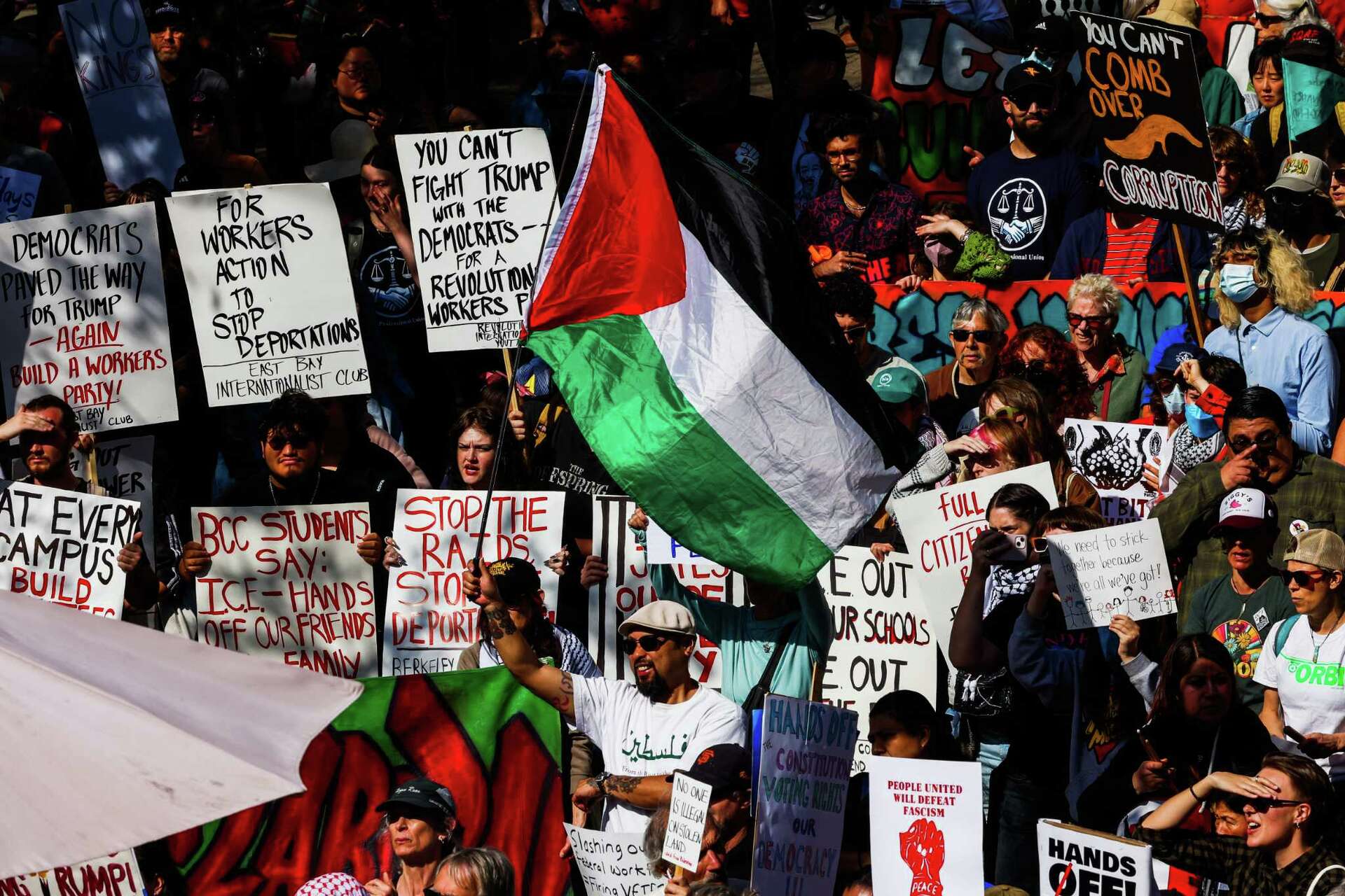 May Day rallies draw thousands to San Francisco, Oakland