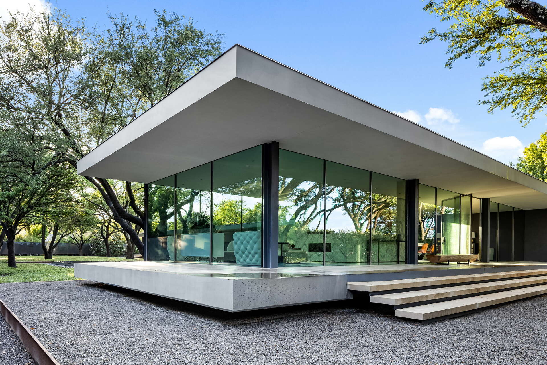 Sleek modern estate in elite Texas enclave lists for $8.9M