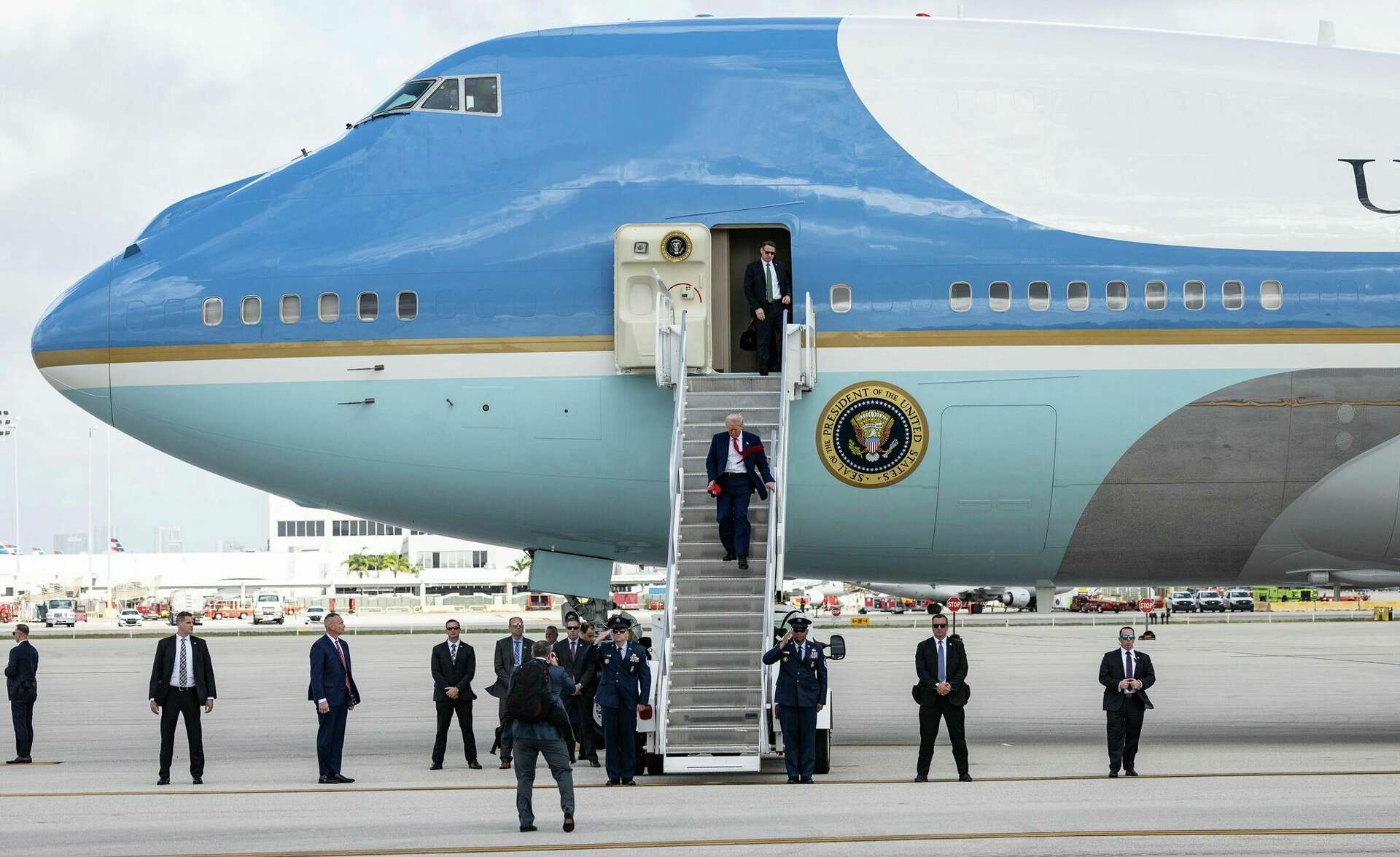 Qatari jet Trump wants as Air Force One is in San Antonio